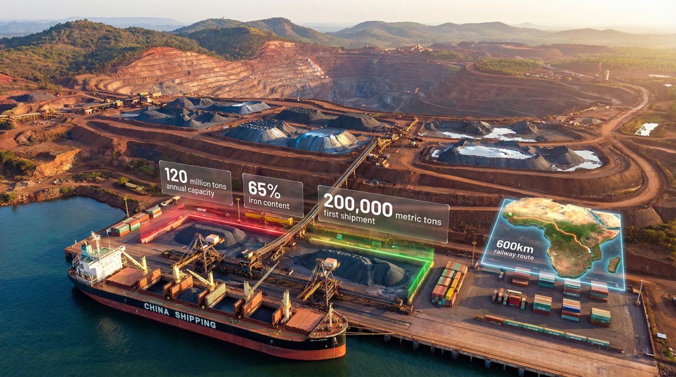 China Receives First Simandou Iron Ore Shipment