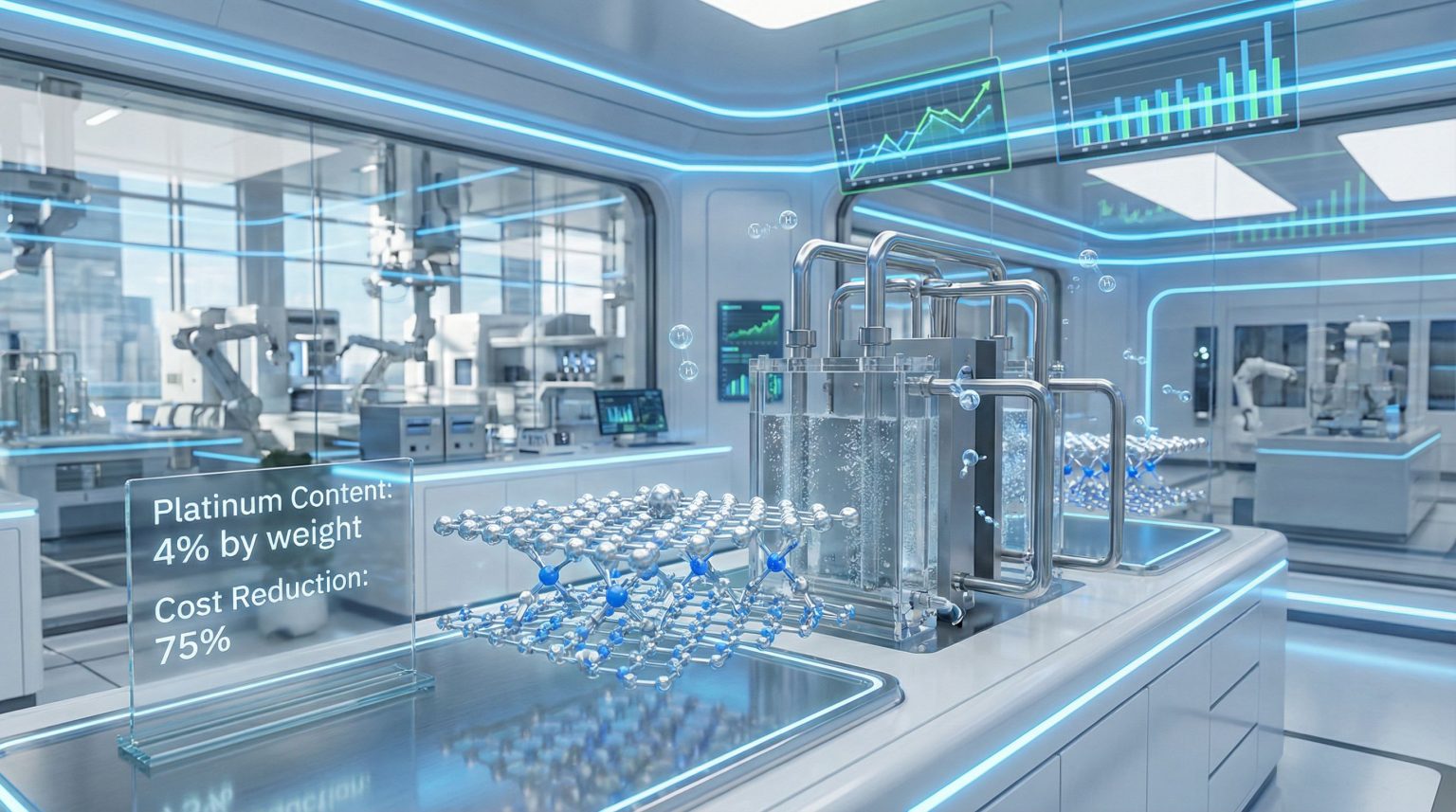 New Platinum Development Cuts Hydrogen Production Costs