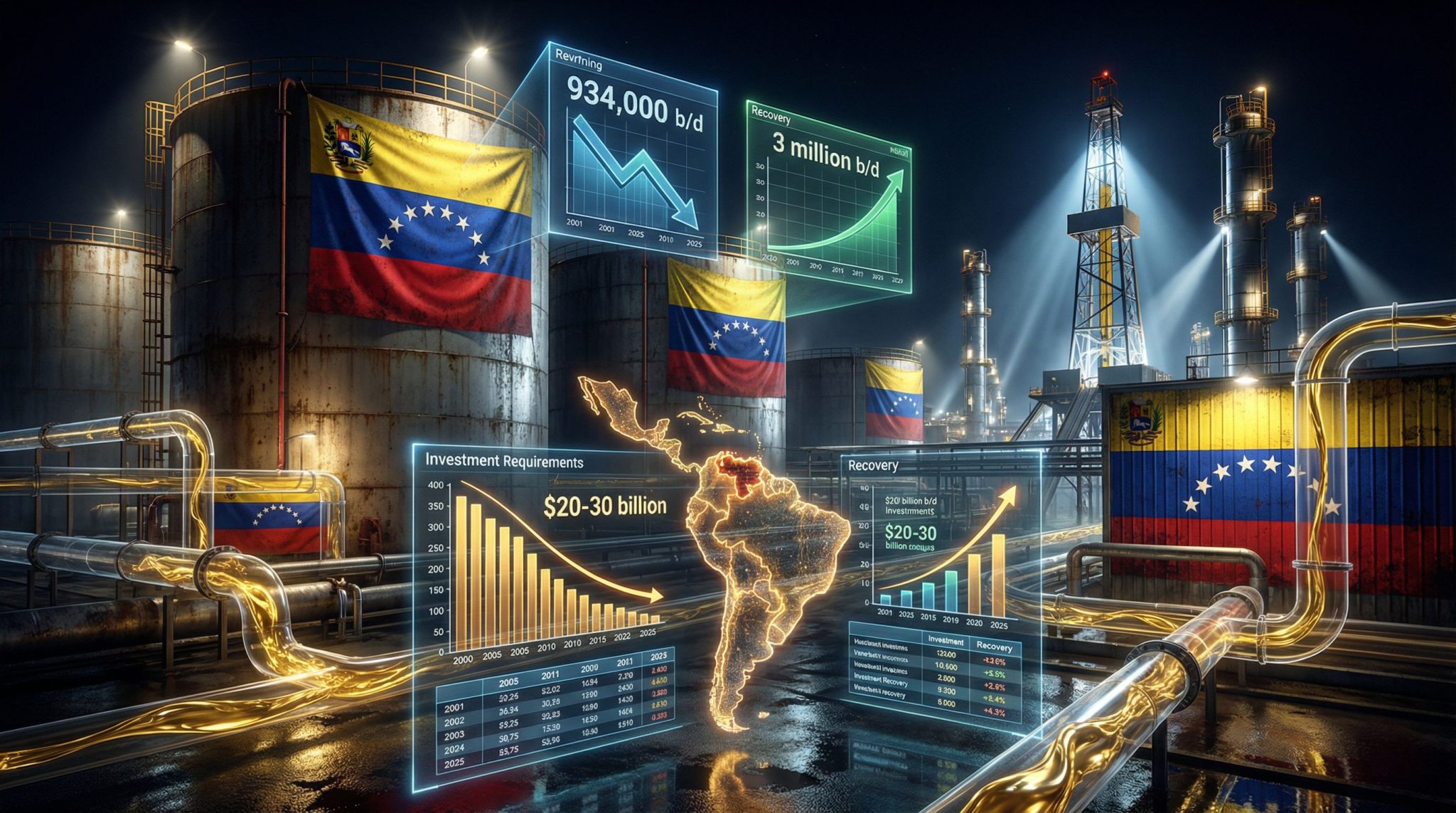 Venezuela Oil Production Outlook Uncertain in 2026