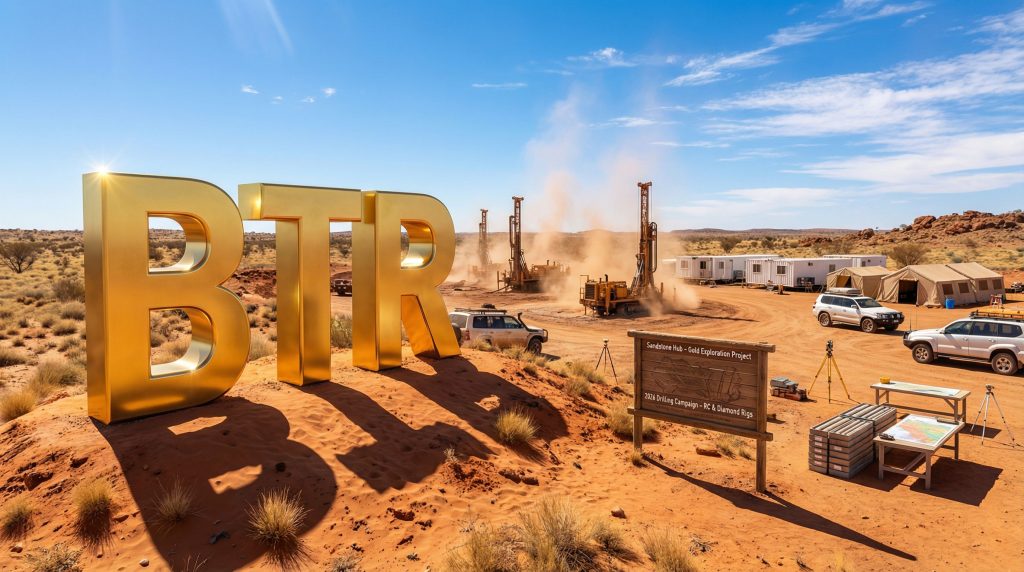 Brightstar Gold Discovery: Major Strike at Sandstone Hub