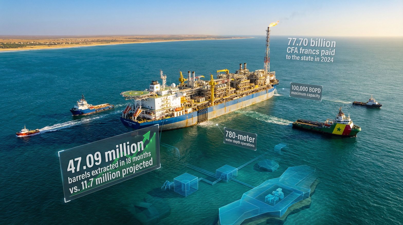 Sangomar Oil Field Production: Deep Water Operations