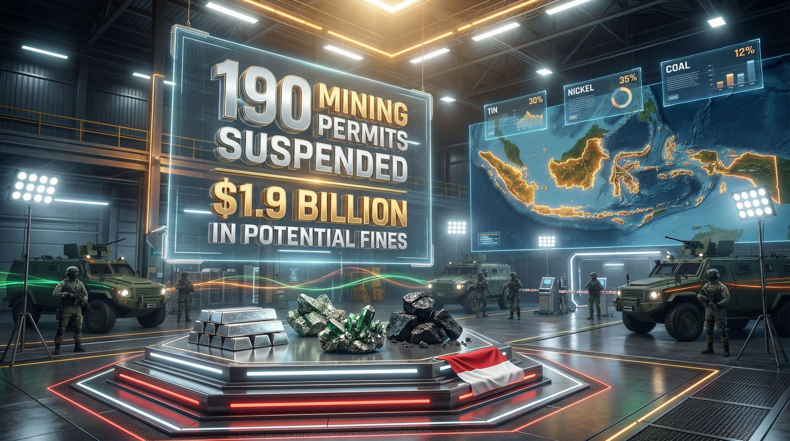 Indonesia Illegal Mining Crackdown Targets 192K Hectares