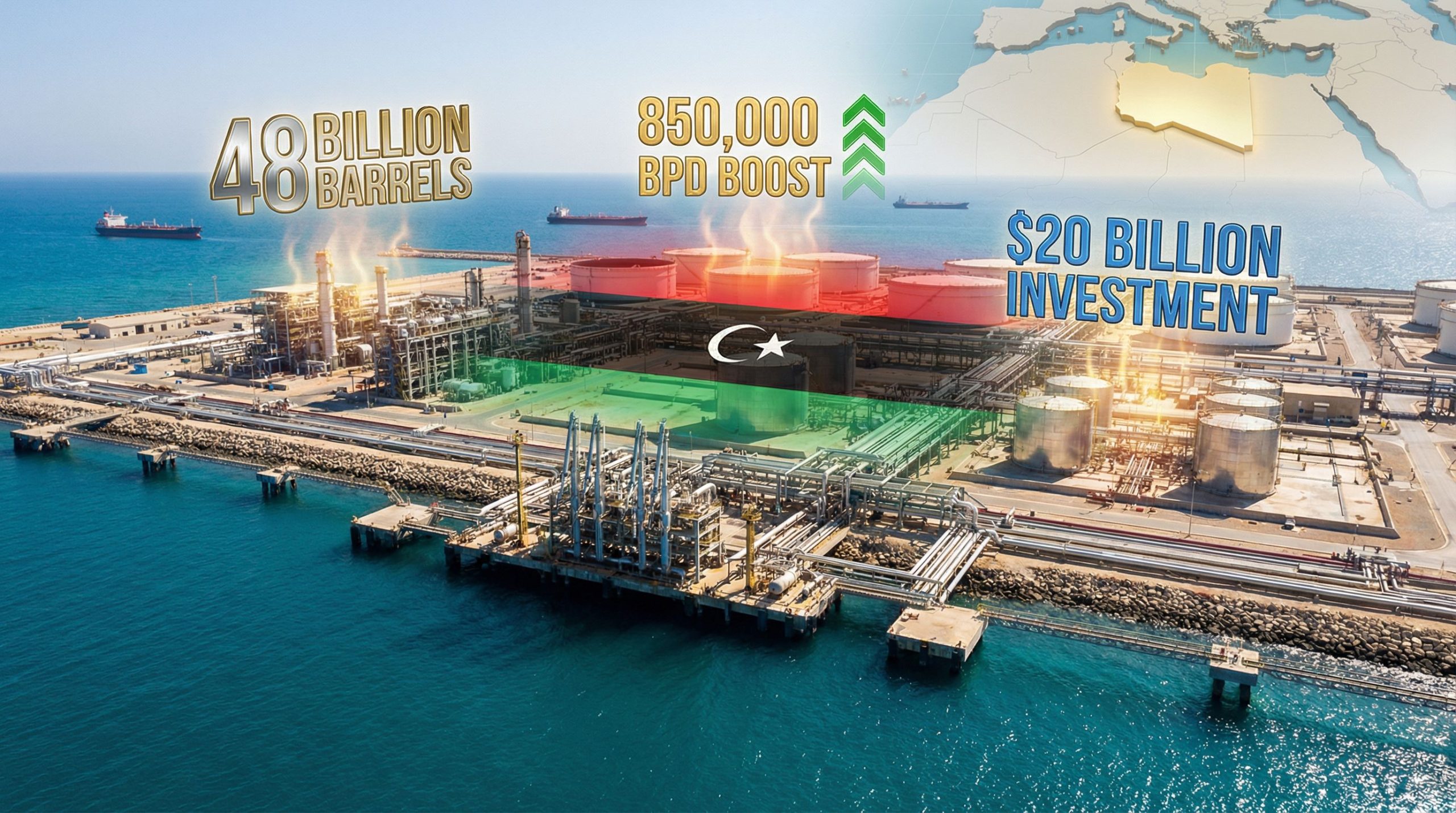 US and French Investment in Libya Oil Sector Expansion