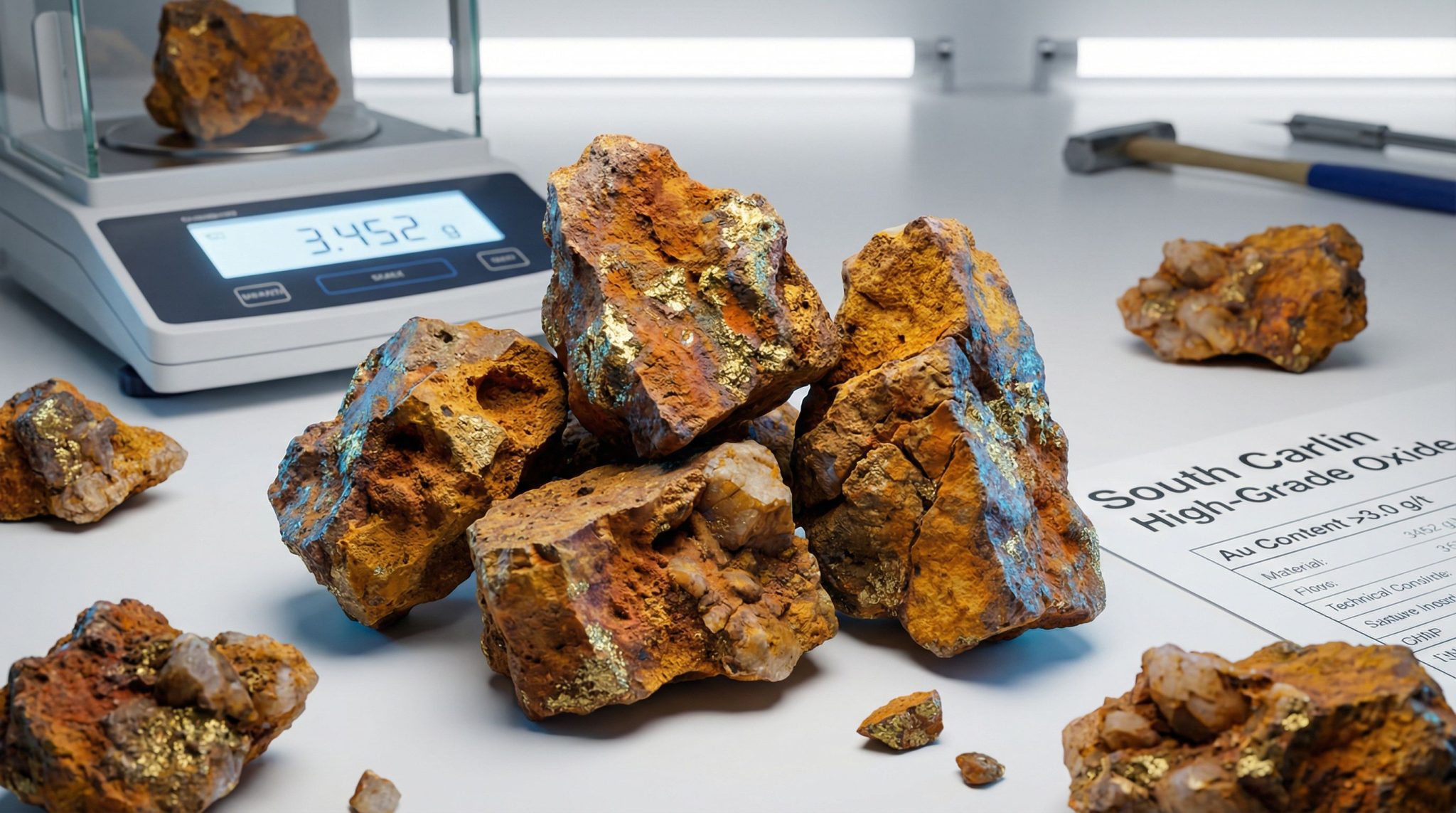 High-Grade Oxide Ore South Carlin: Nevada Gold Discovery