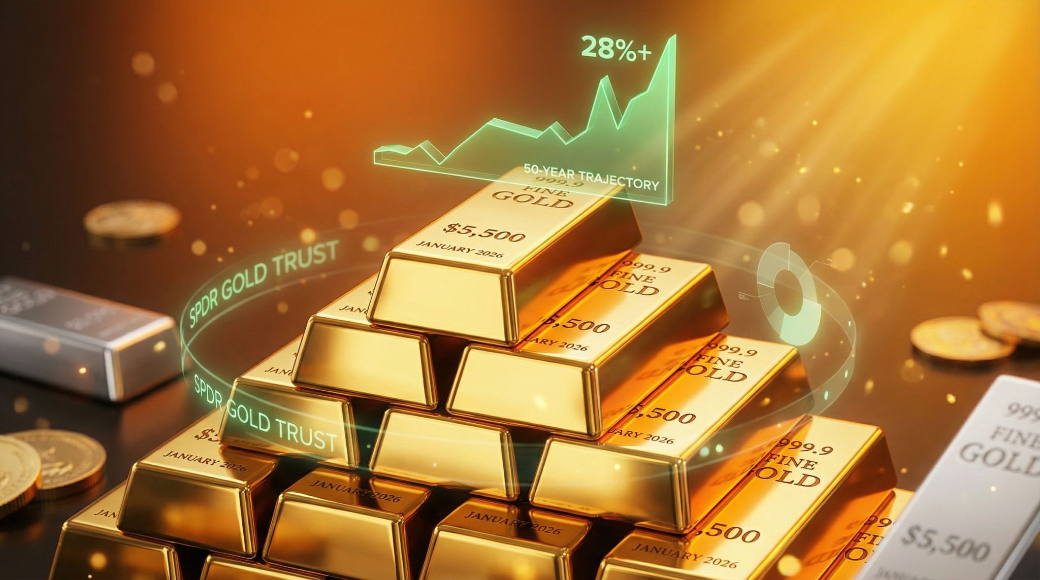 Gold's Best Monthly Gain in Over 50 Years Hits $5,514
