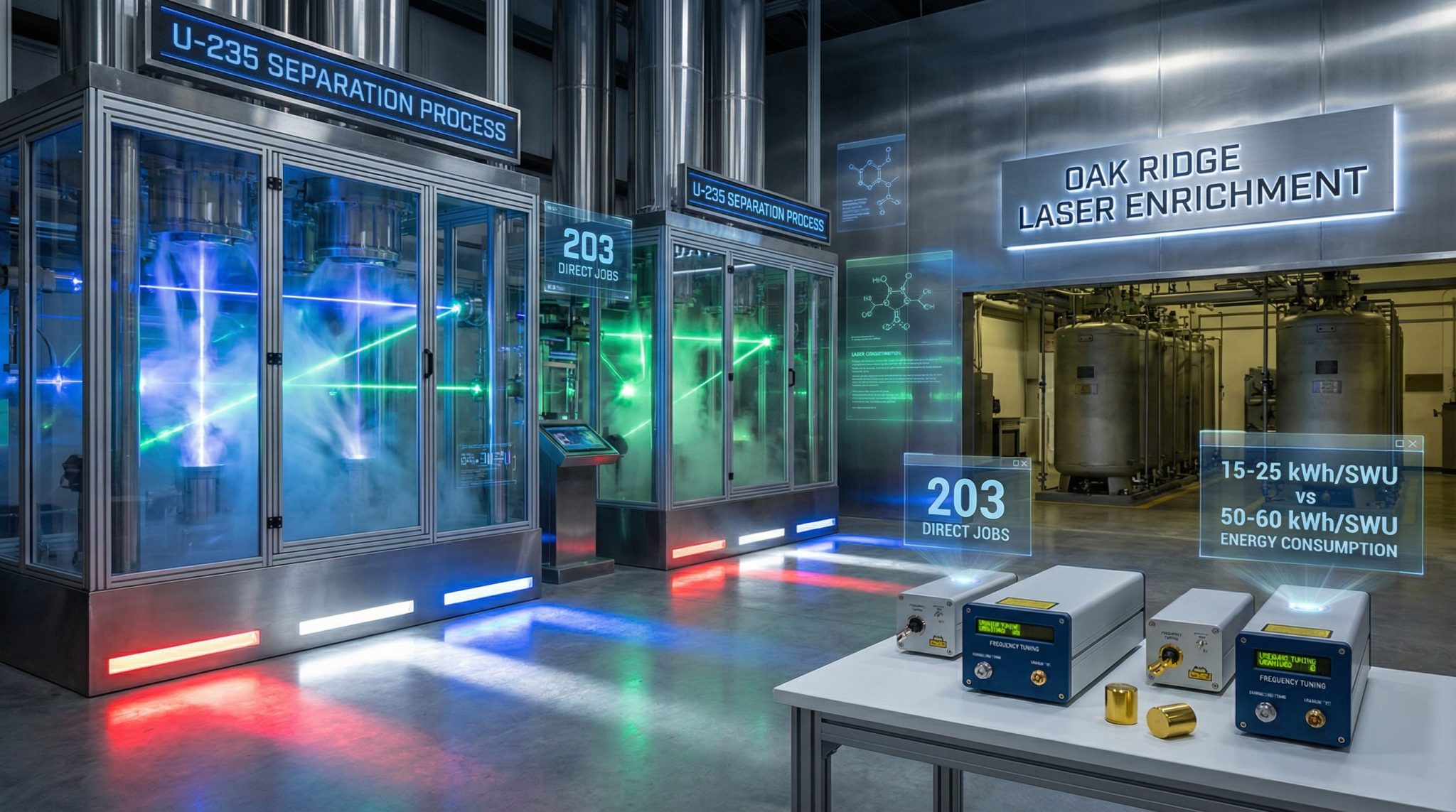 Laser Enrichment Plant Oak Ridge: Nuclear Fuel Future