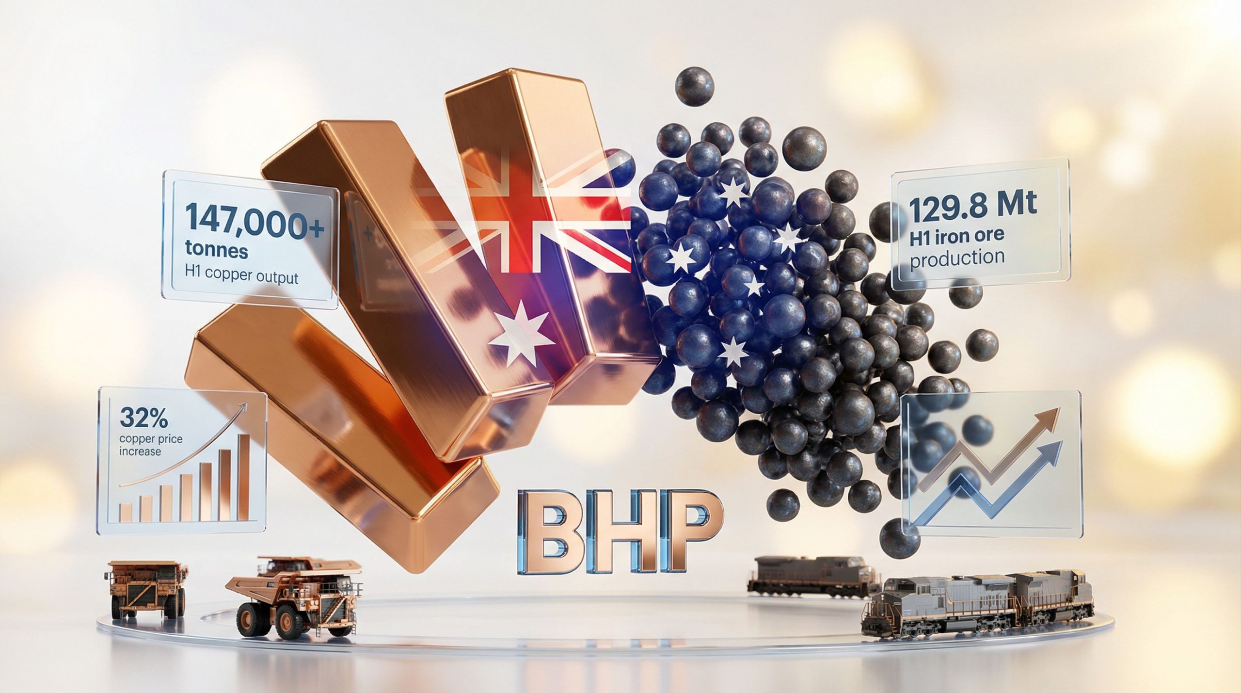 BHP Copper Iron Ore Operations Hit Production Records