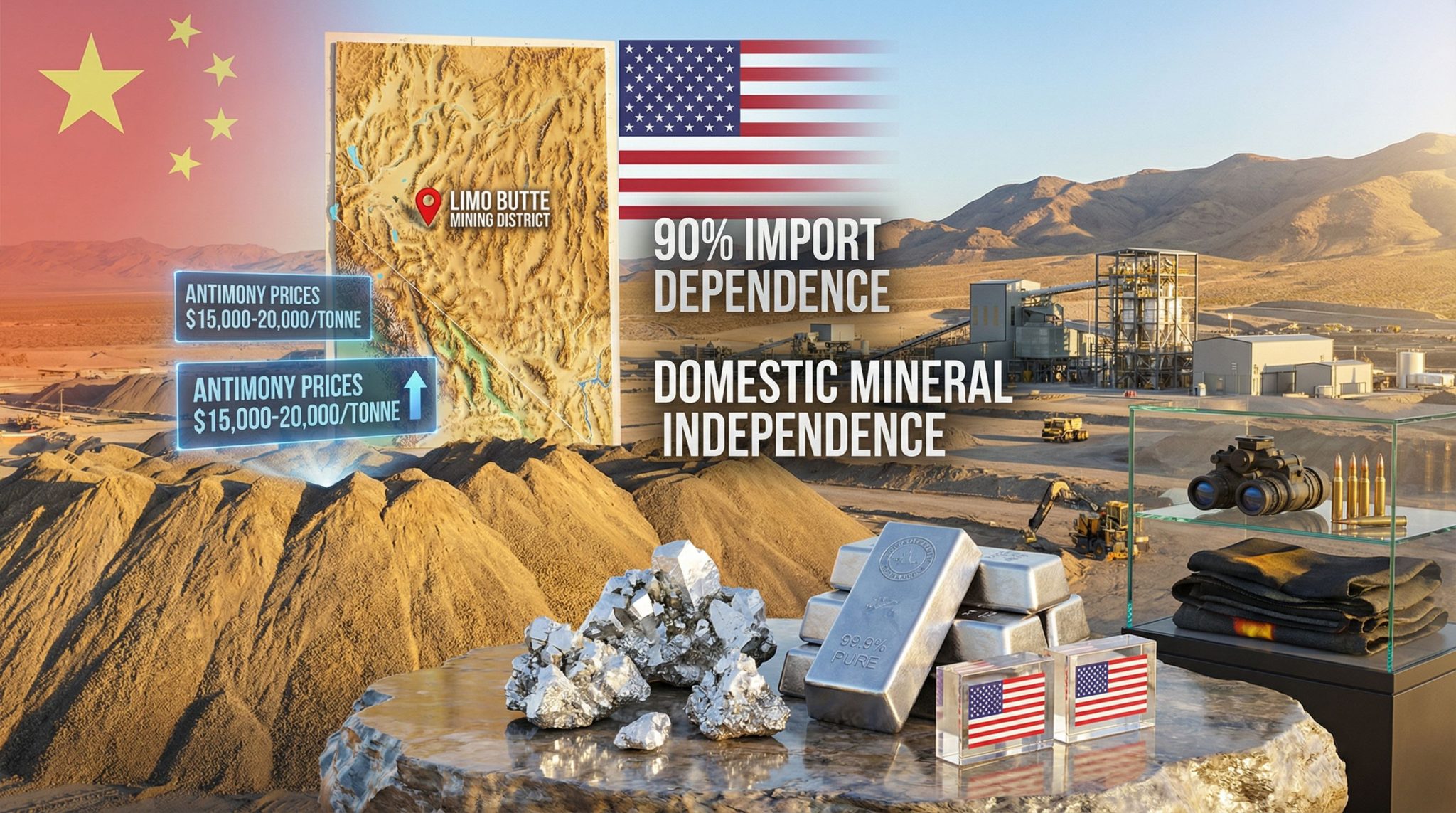 Antimony Production at Limo Butte: Strategic Opportunity