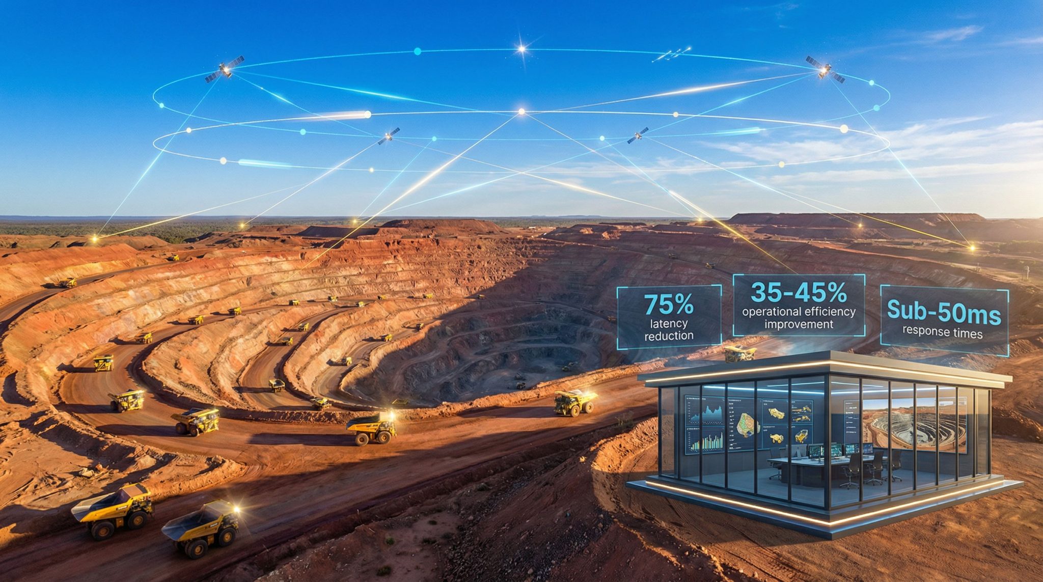 Multi-Orbit Connectivity Mining Digital Solutions