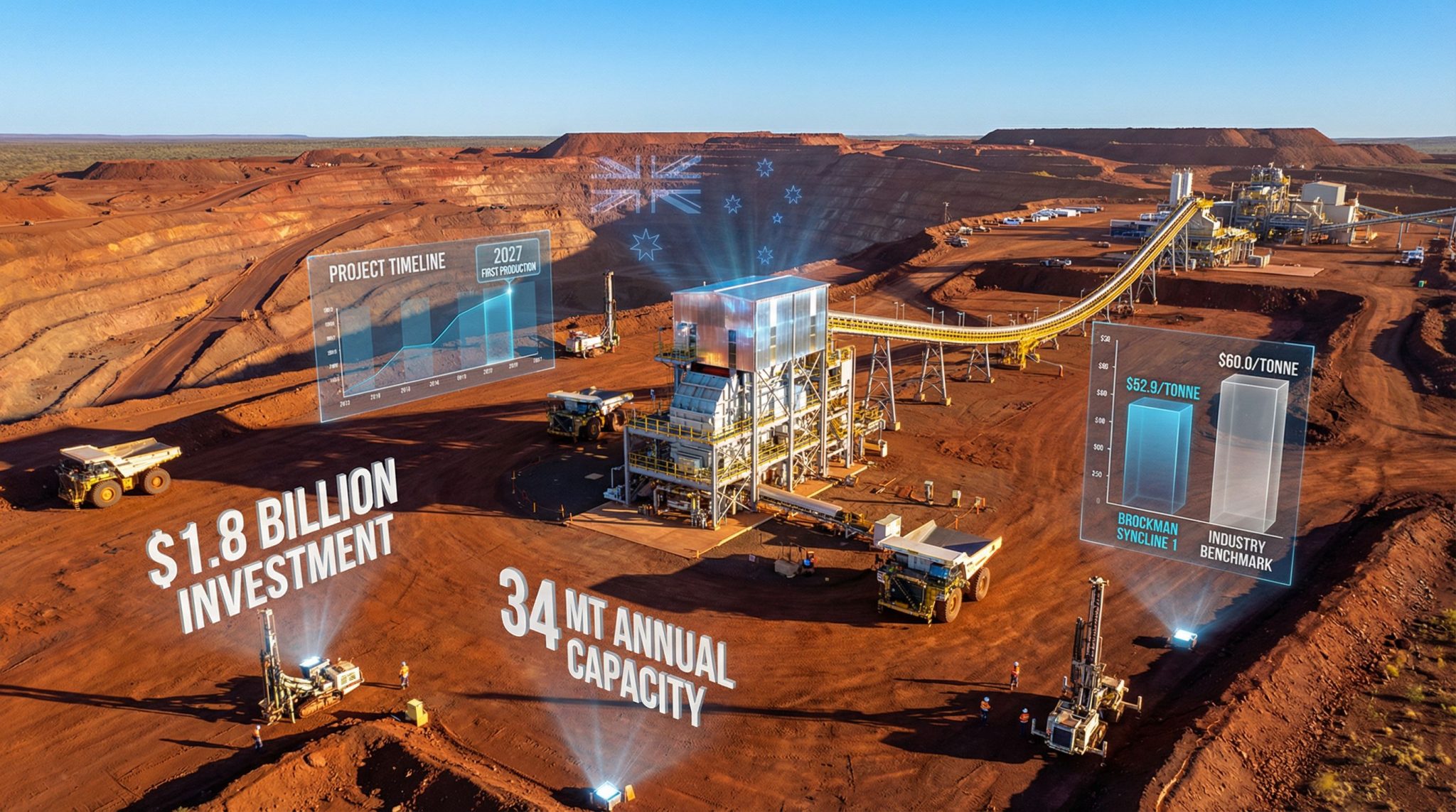Brockman Syncline 1 Mine Project Australia Development