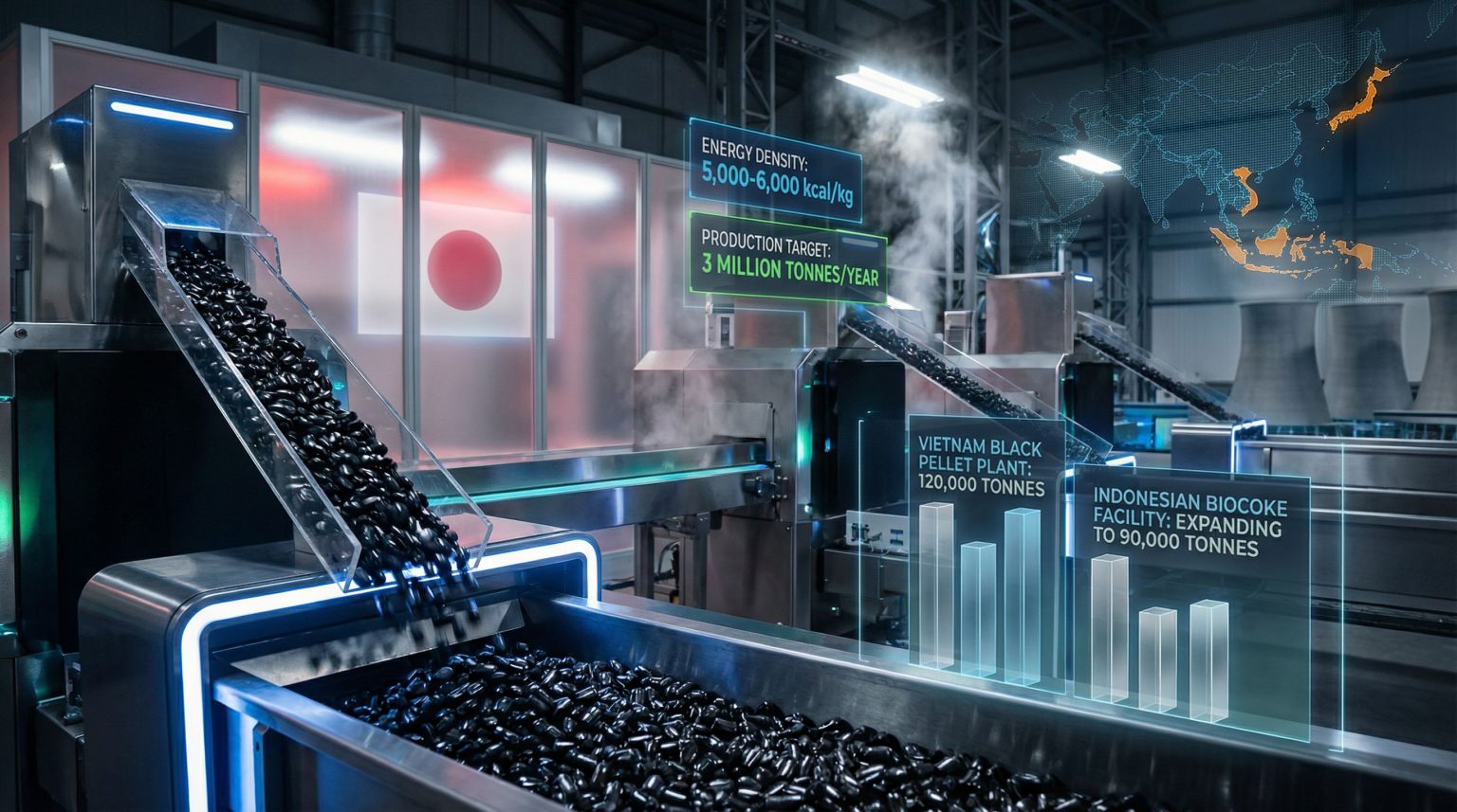Japan to Advance Biocarbon Usage for Clean Energy