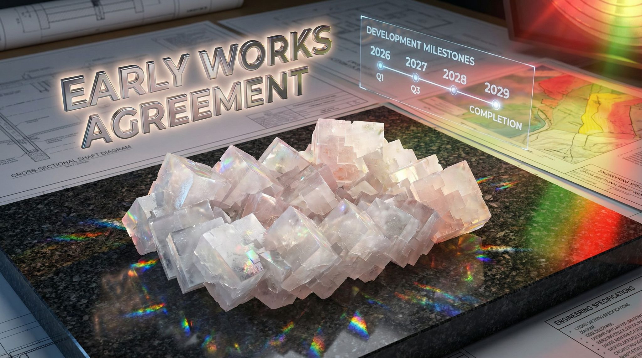Kore Potash Early Works Deal Advances Mining Project