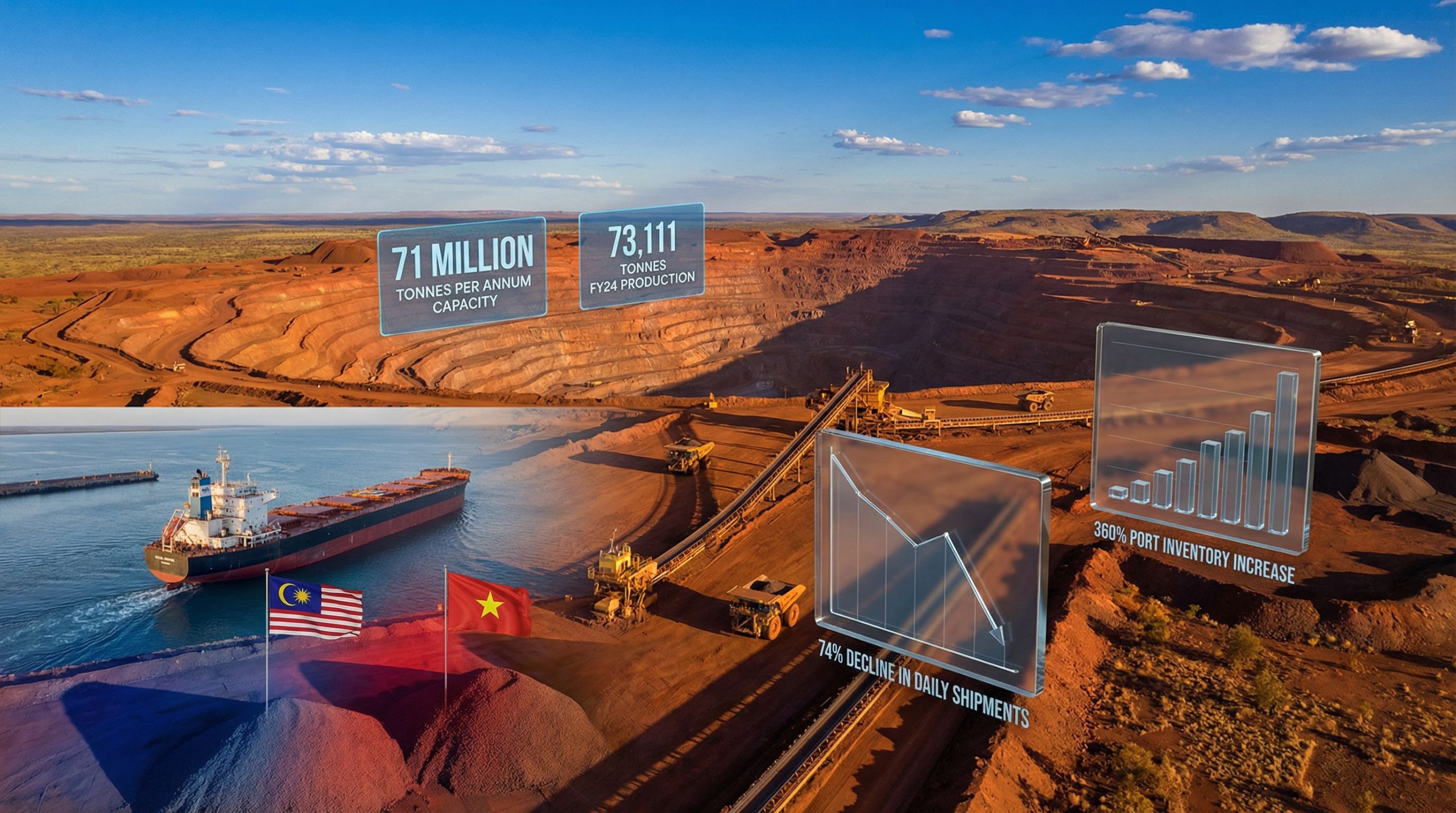 BHP Jimblebar Iron Ore Shipments Rise 2026