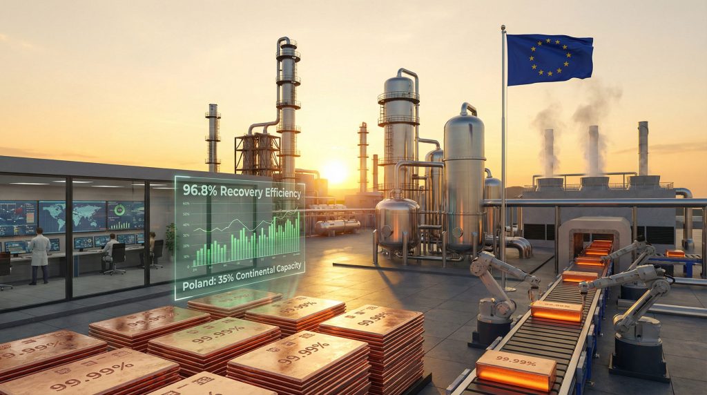 Copper Smelting & Refining Europe: Tech & Capacity