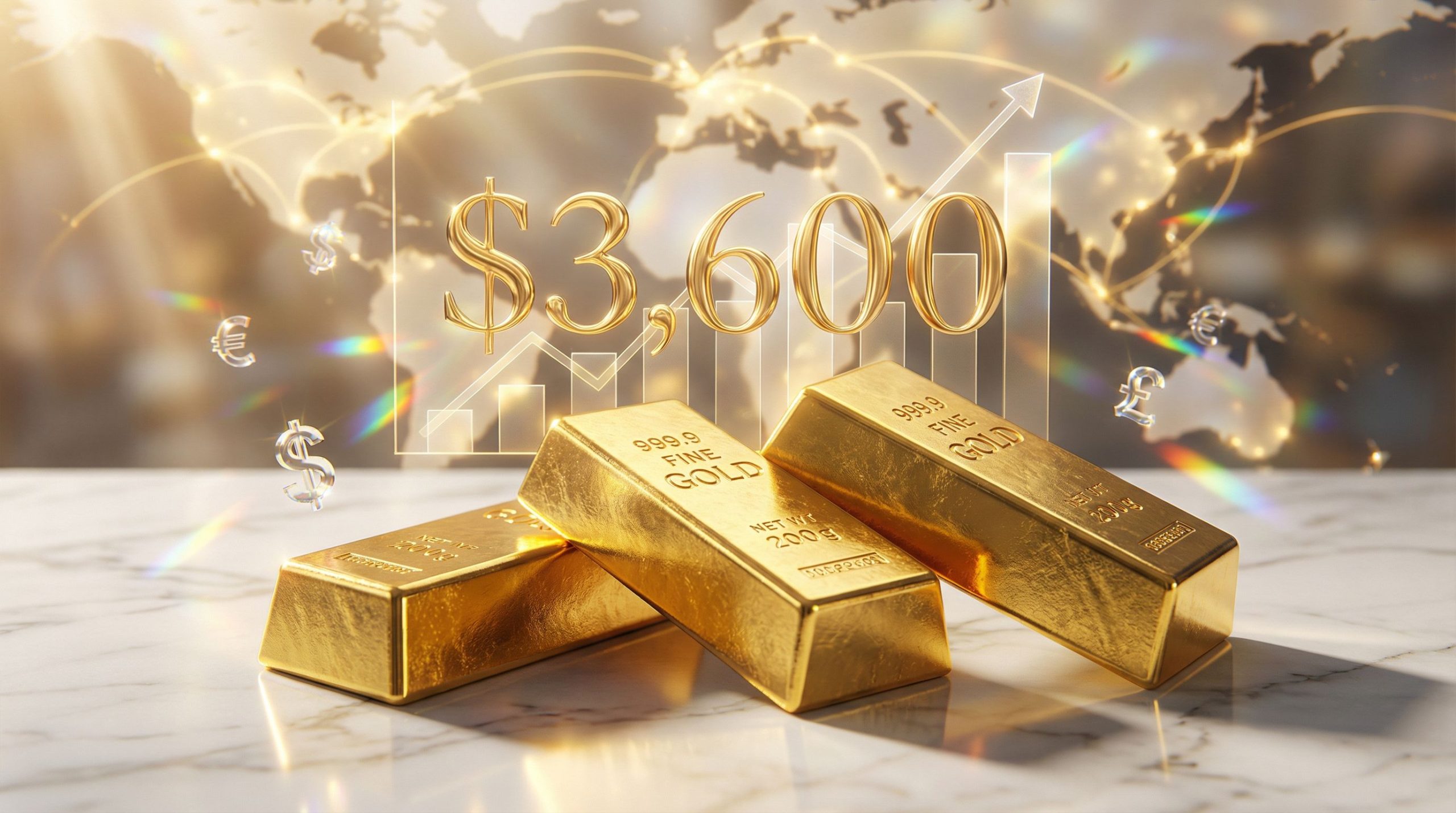 Gold Passes Historic Milestone Above $3,600 Mark