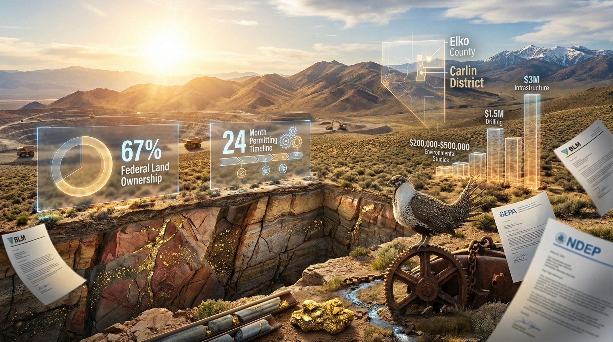 Nevada Gold Exploration Challenges: Regulatory & Tech Hurdles