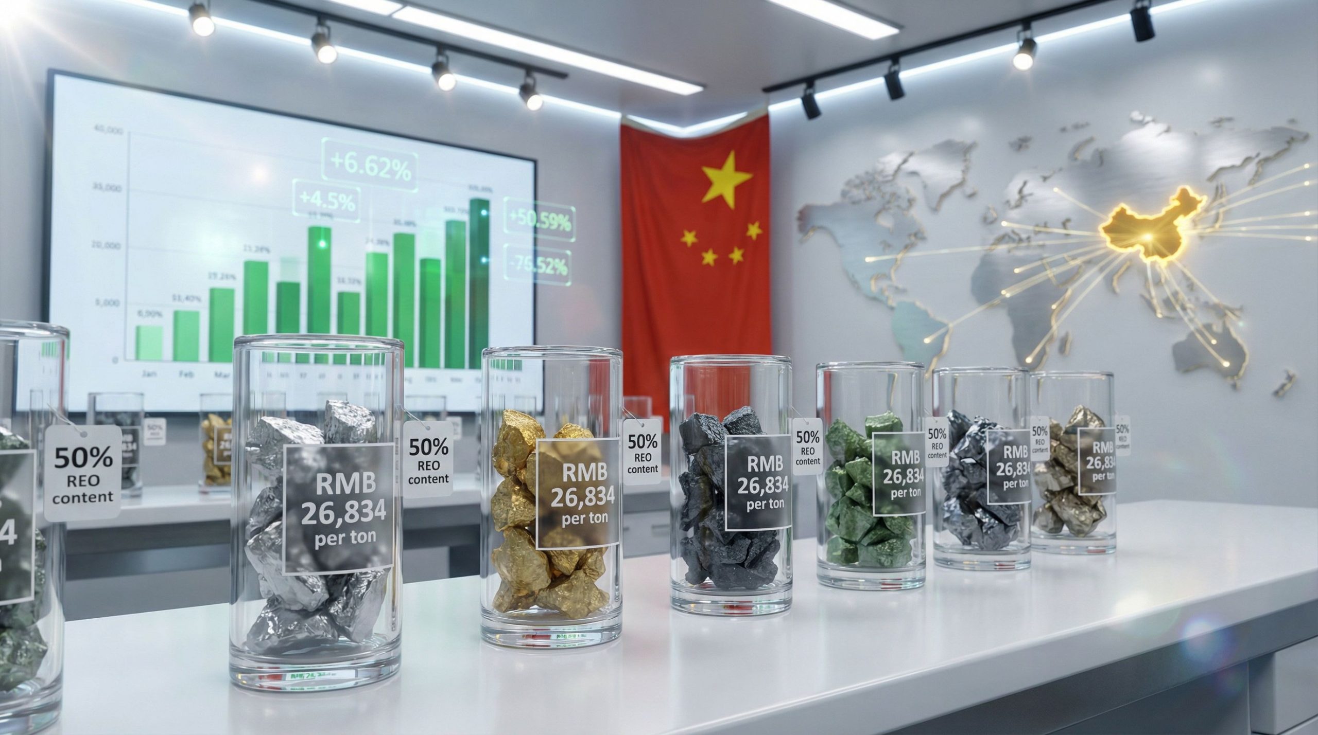 China Rare Earth Concentrate Price 2026: $3,780/Ton