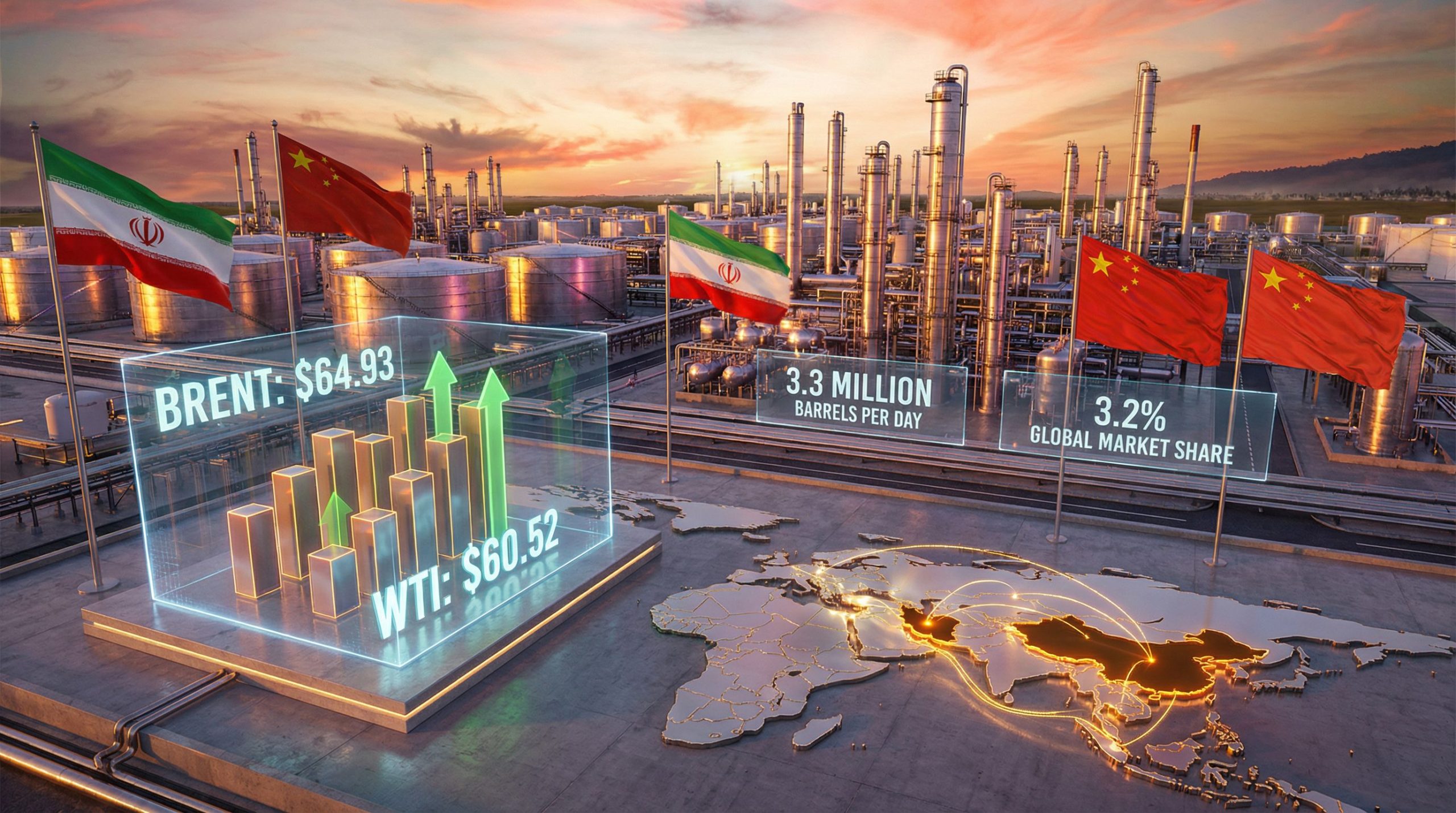 Oil Prices Surge on Iran Supply Disruption Concerns