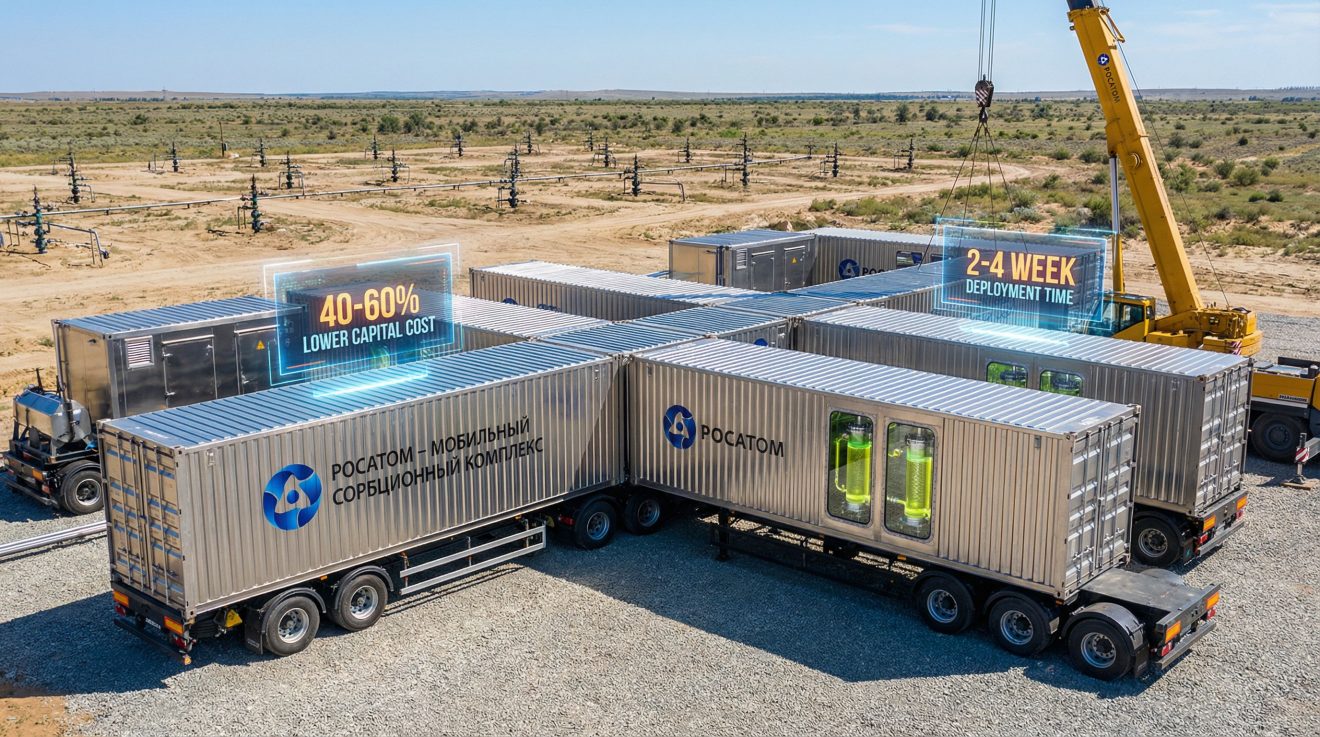 Mobile Sorption Unit Rosatom: Mining Tech Revolution