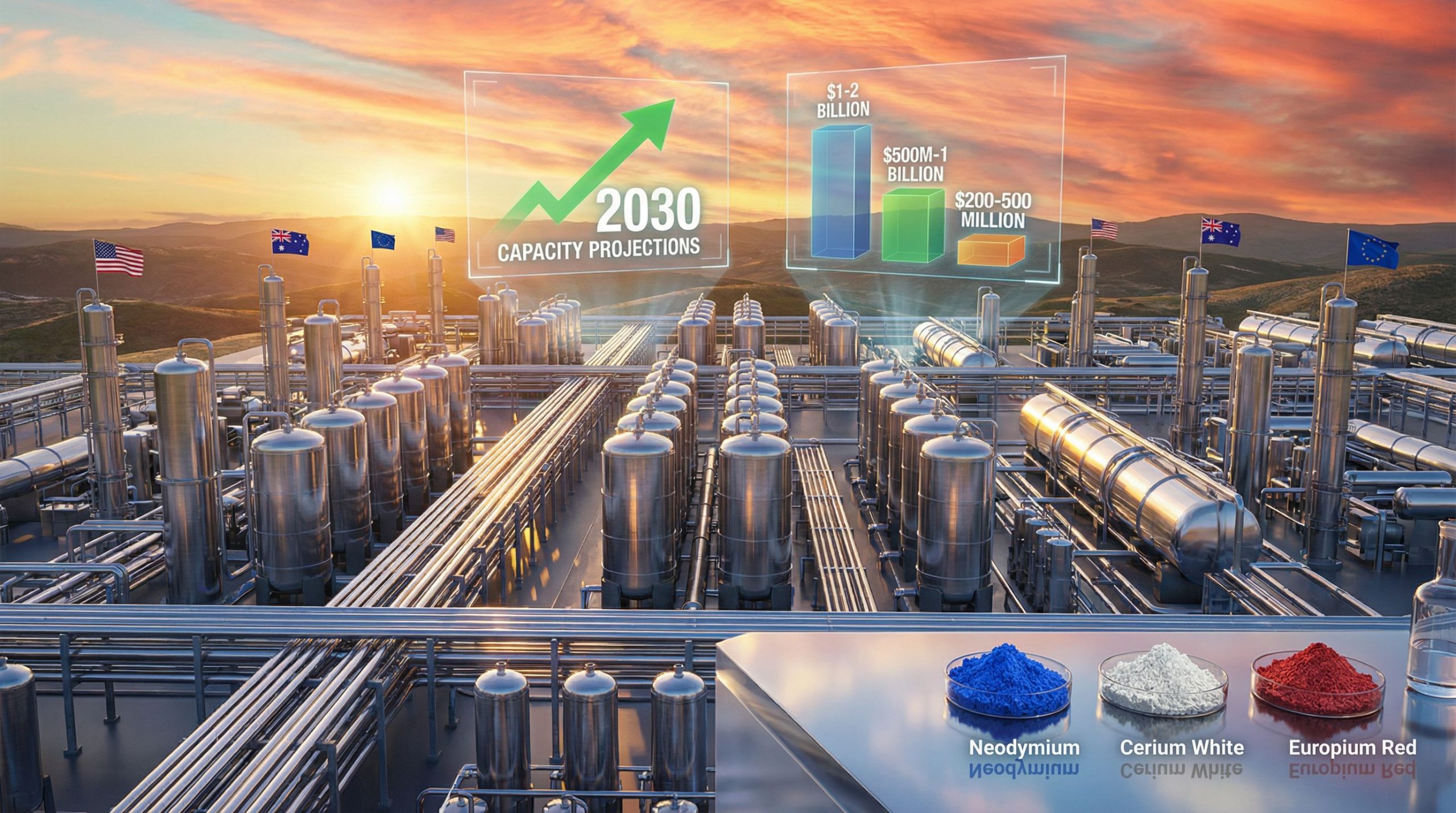 Global Rare Earth Refining Capacity Expansion 2026