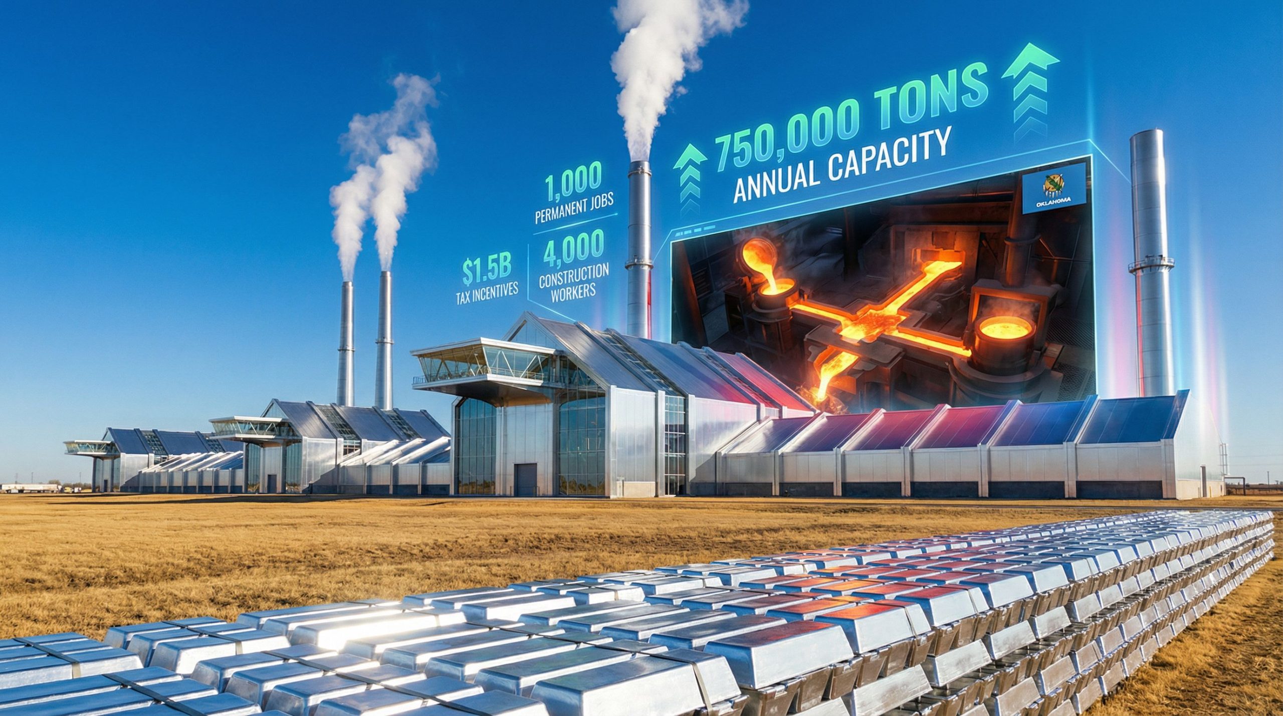 Century Takes 40% Stake in EGA US Aluminum Smelter