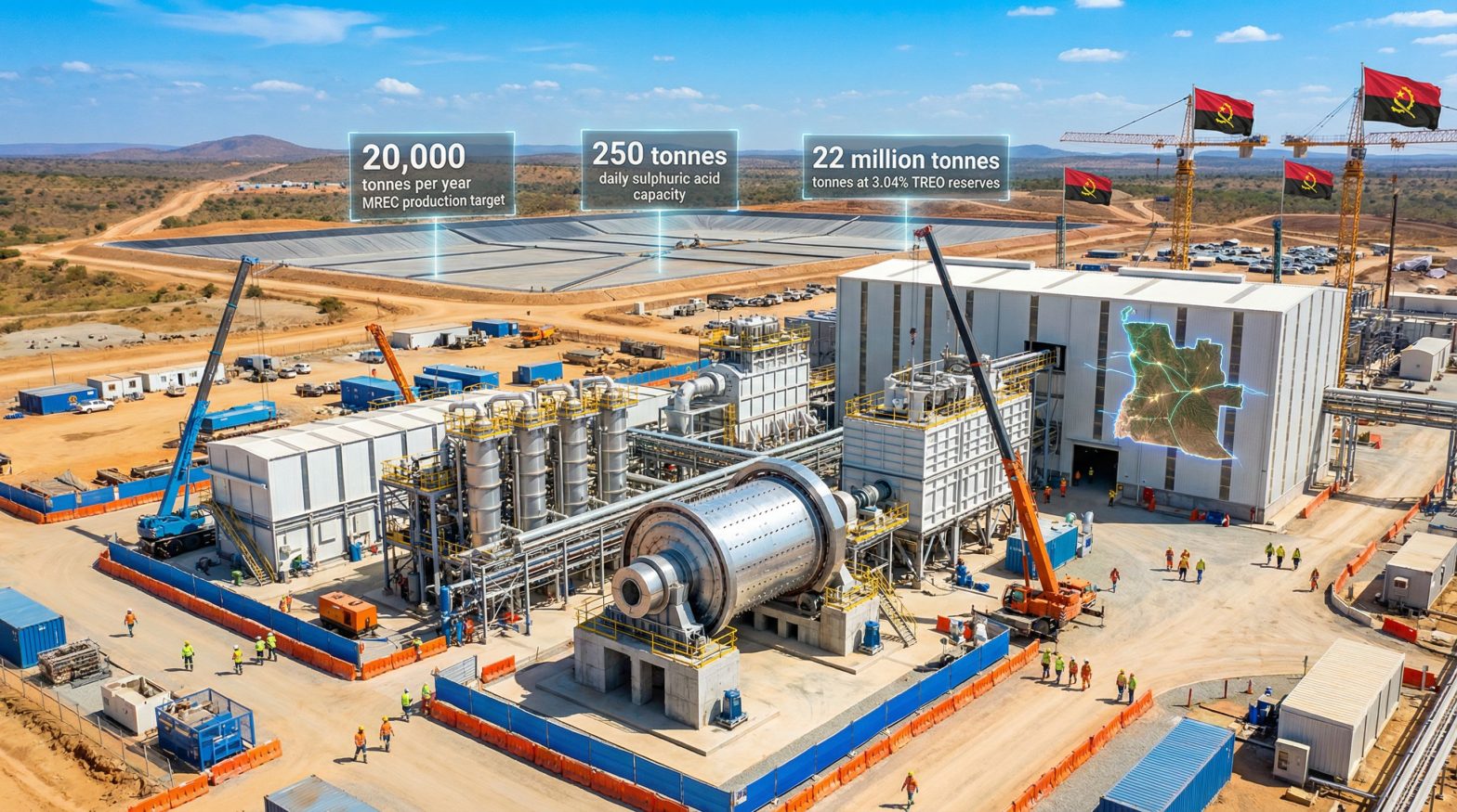 Pensana Longonjo Construction Update & Progress 2026