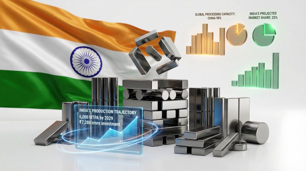 India Rare Earth Permanent Magnets Production Strategy