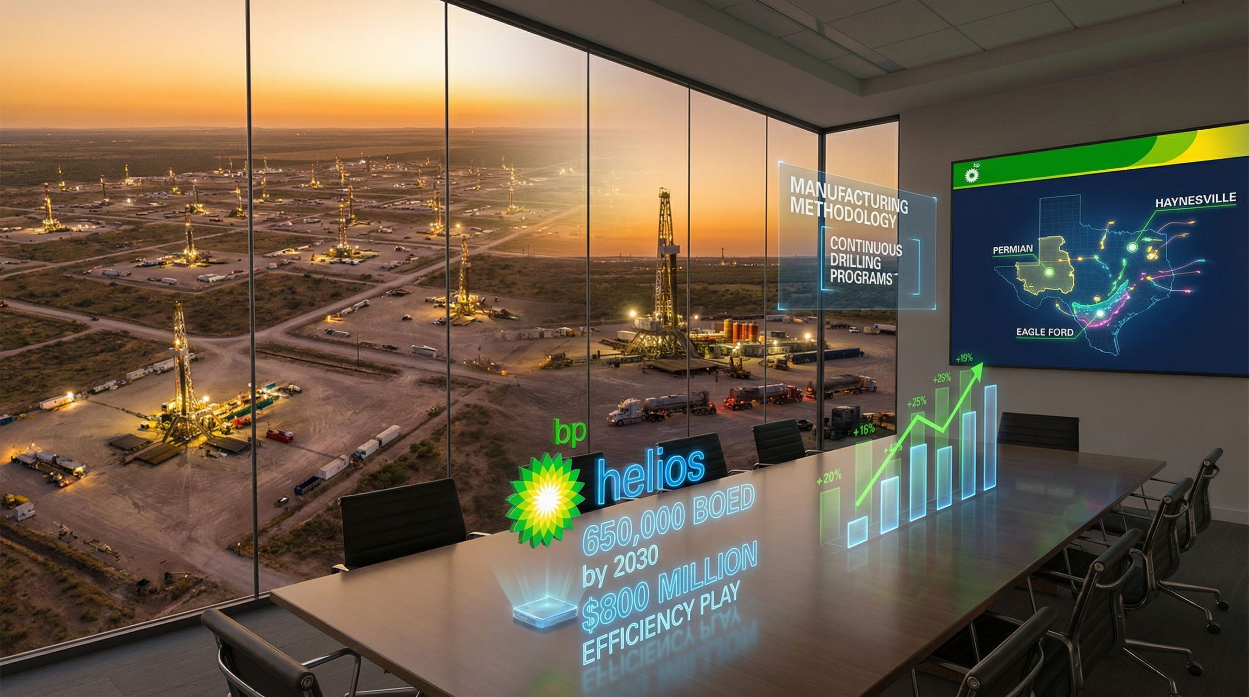 BP Shale Drilling Expansion: 650K BOED Target by 2030