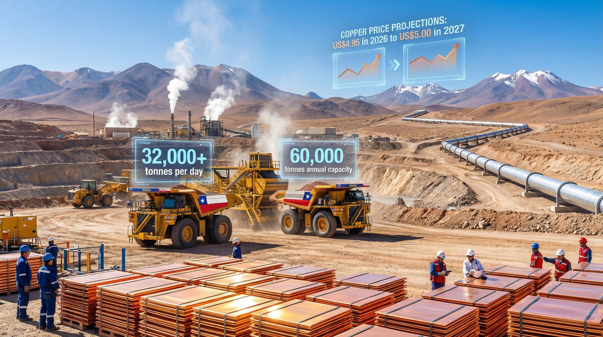 Stabilizing Mantoverde Copper Operation in Chile