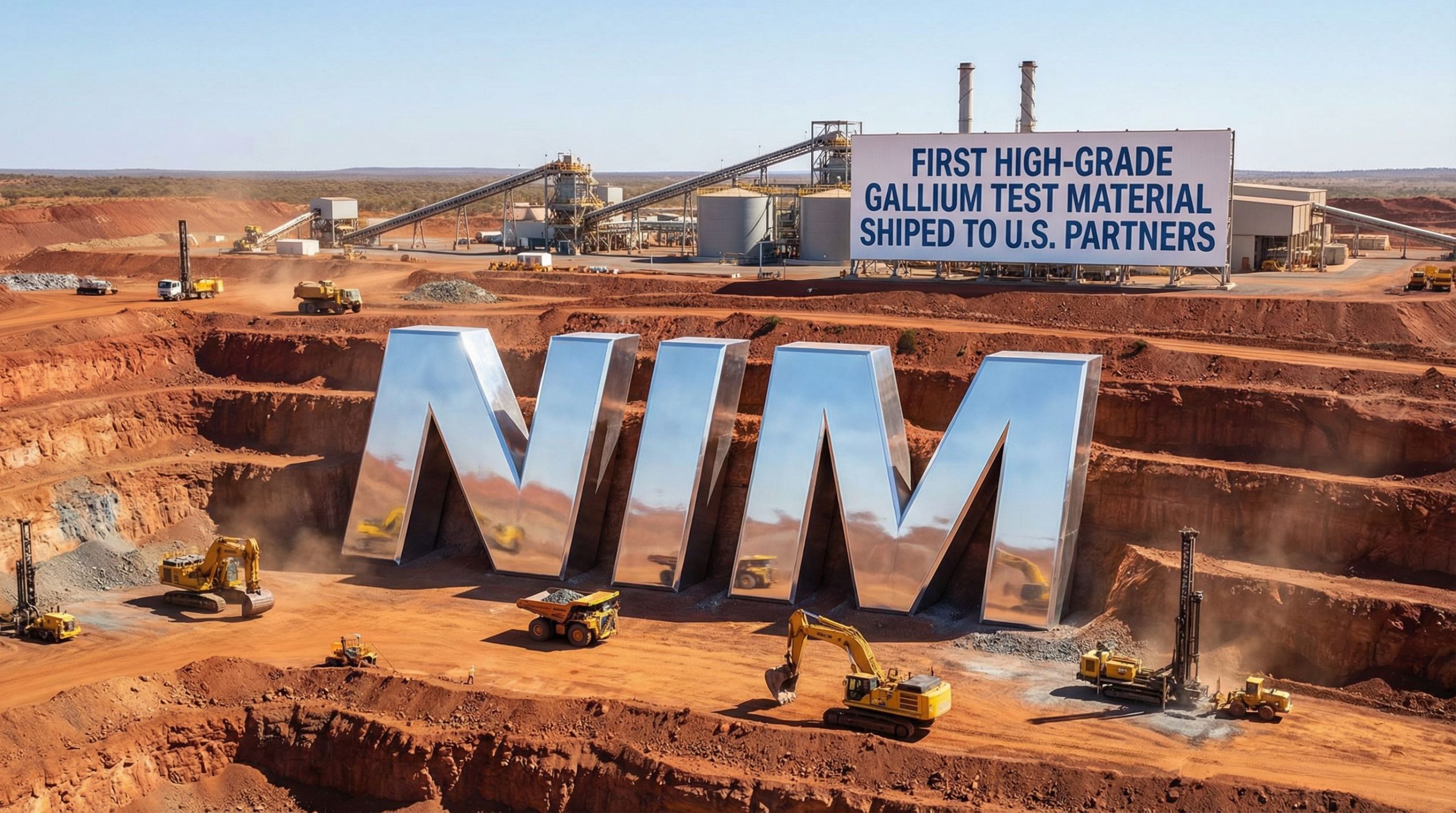 Nimy Resources Ships First Gallium to US Defense Partners