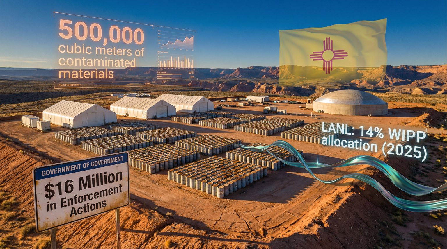 New Mexico LANL Waste Disposal Enforcement Action 2026