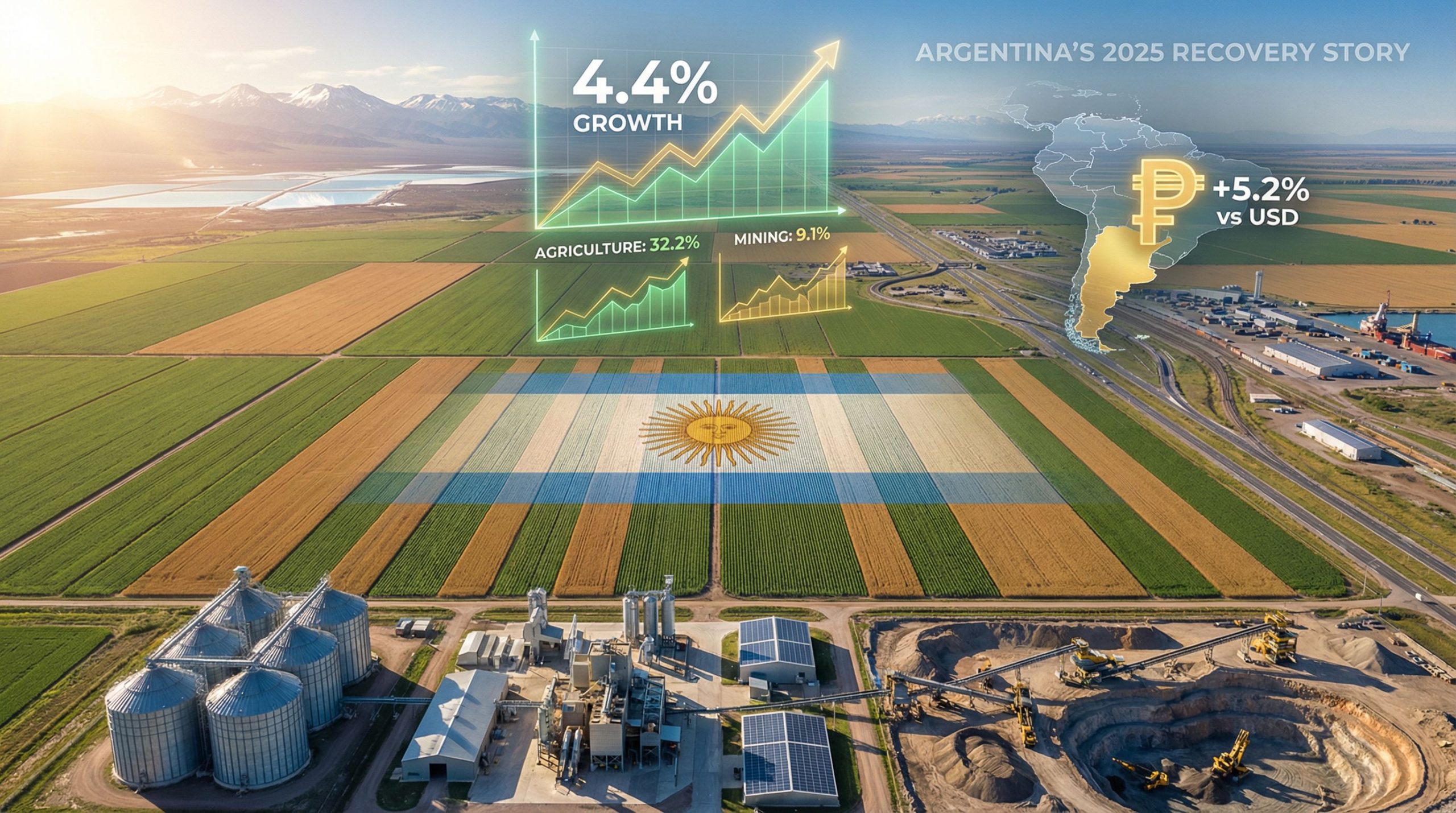 Argentina Economy Growth 2025: 4.4% GDP Recovery Analysis