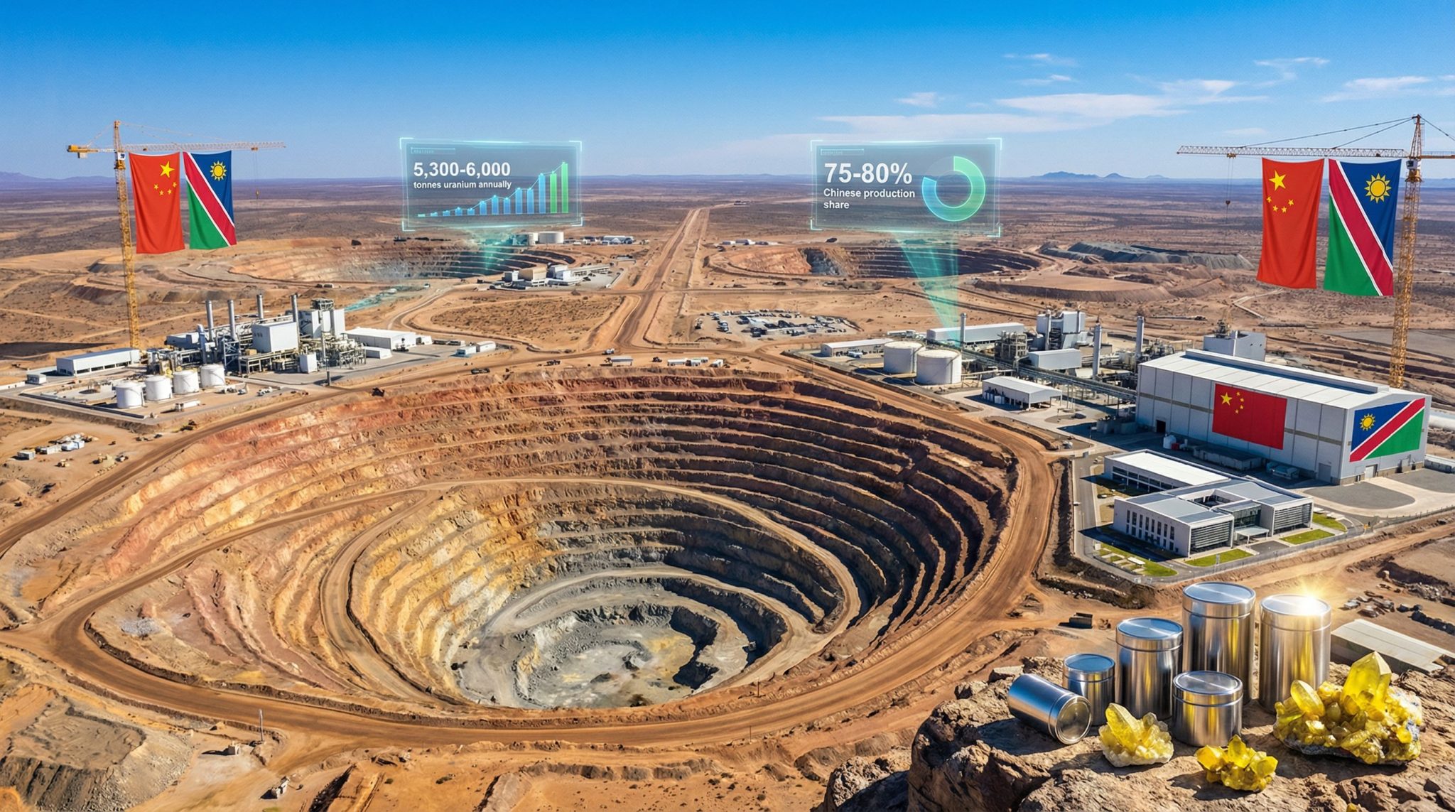 China's Investment in Namibia's Uranium Sector Growth