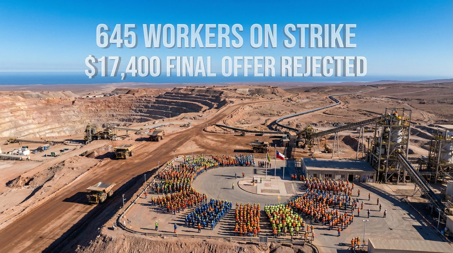 Capstone Copper Mantoverde Mine Strike 2026 Update