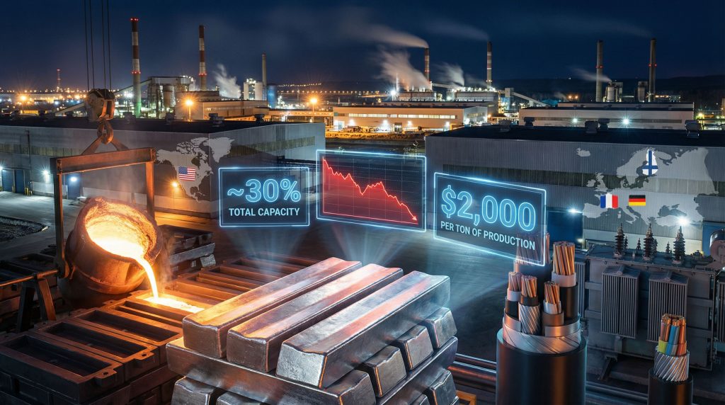 Aluminum Smelter Shutdowns: Energy Costs Drive Closures