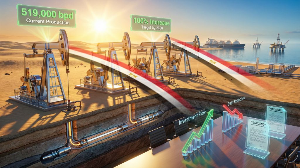 Egypt Targets Doubling Oil Production by 2030