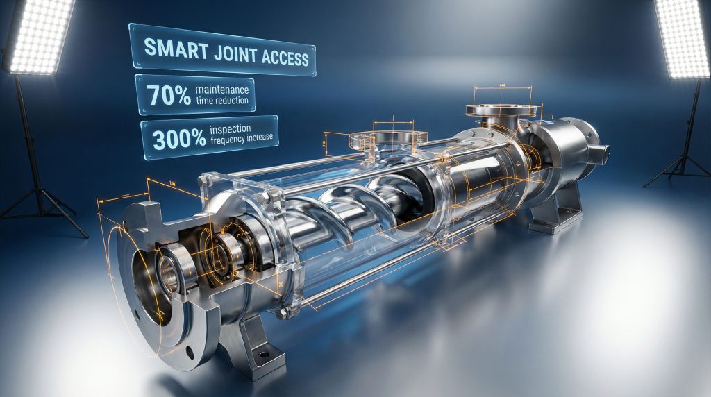 Smart Joint Access Pump Design for Industrial Use