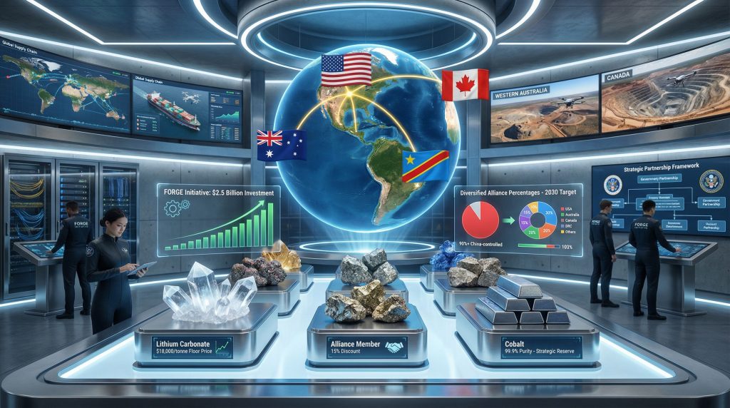 US Alliance Counters China's Critical Minerals Control