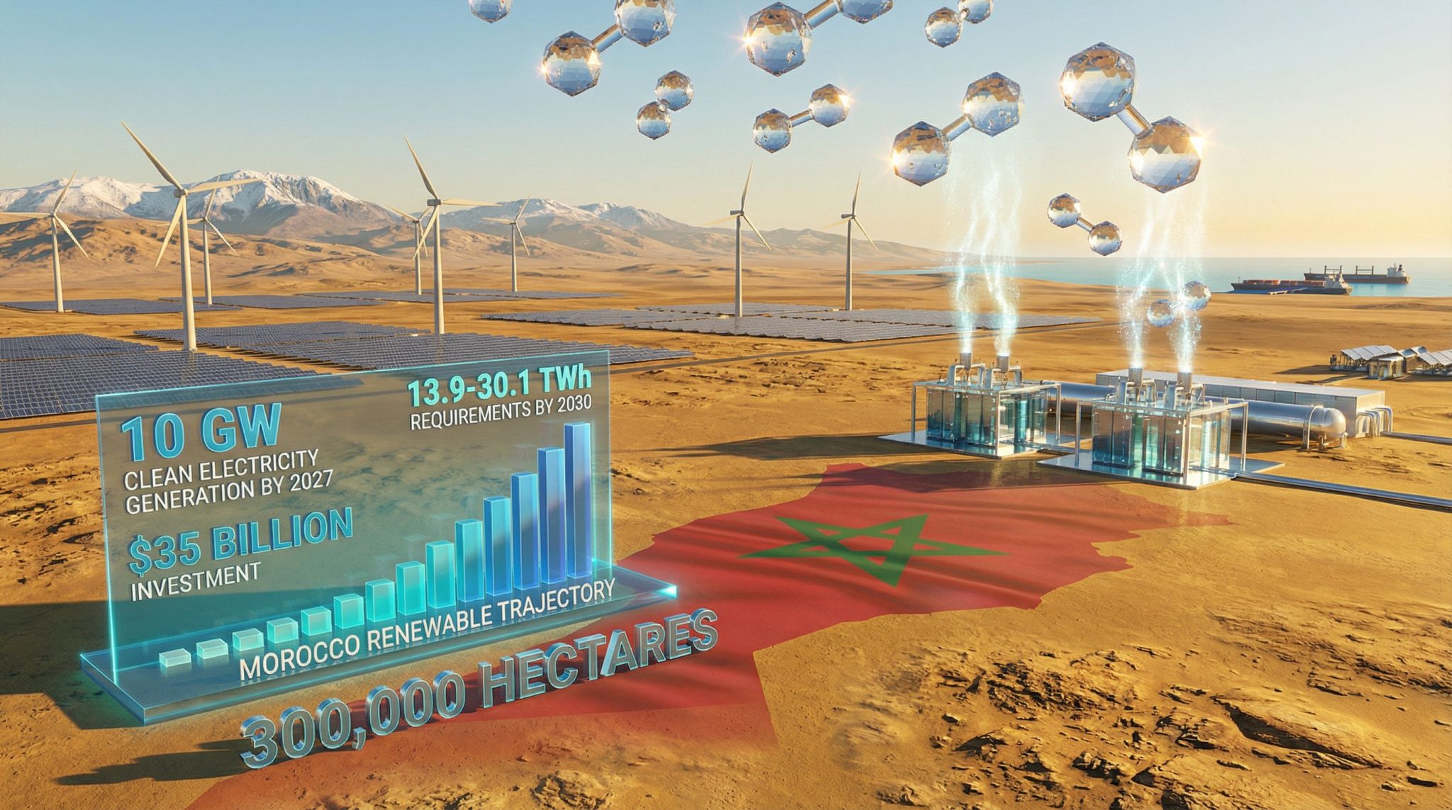 Morocco Green Hydrogen Projects: $35B Investment Hub