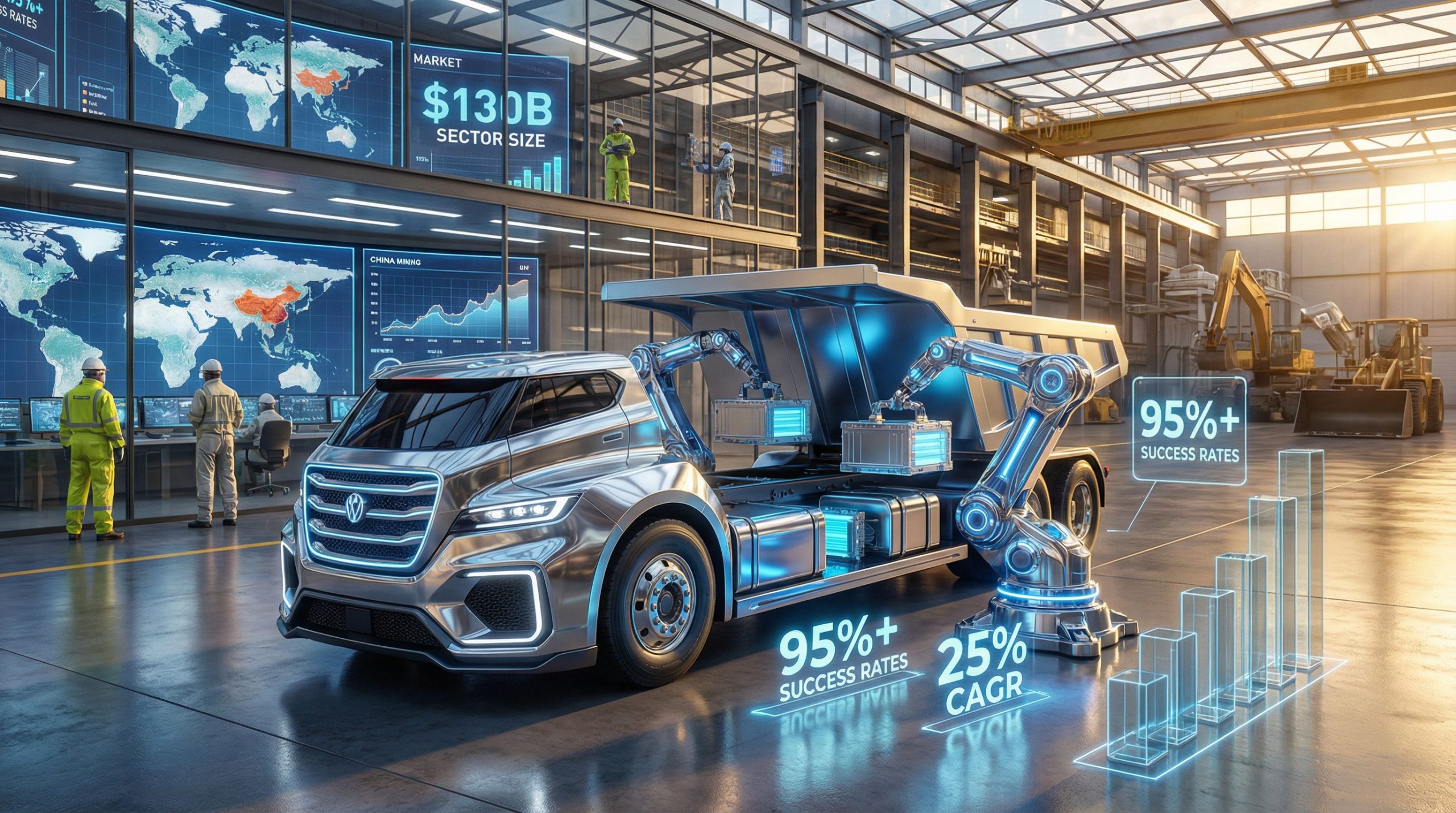BYD Invests in Chinese Mining Tech: Automation Boom