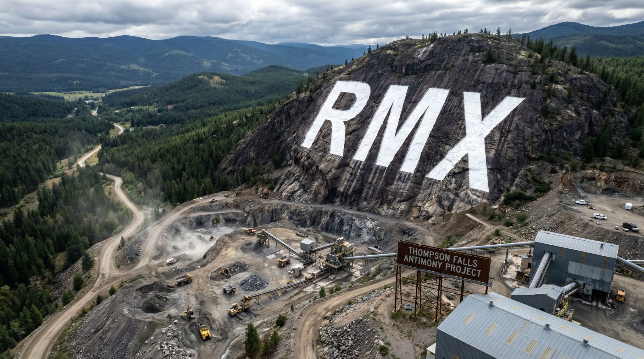 Red Mountain Mining Antimony Acquisition Next to US Smelter
