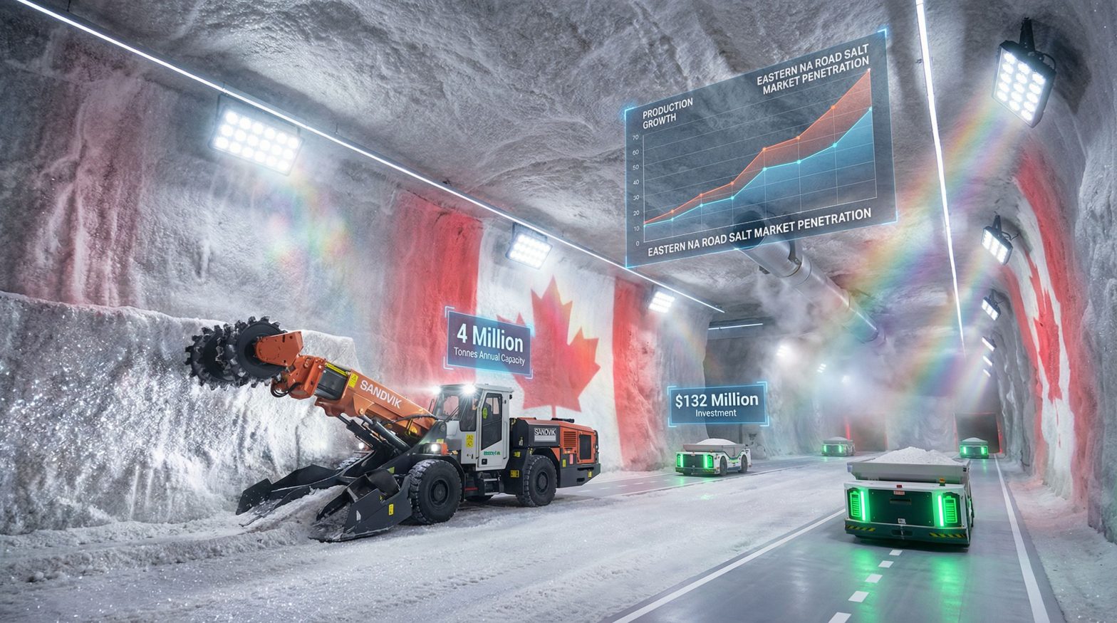 Sandvik Atlas Salt Partnership: $132M Mining Deal
