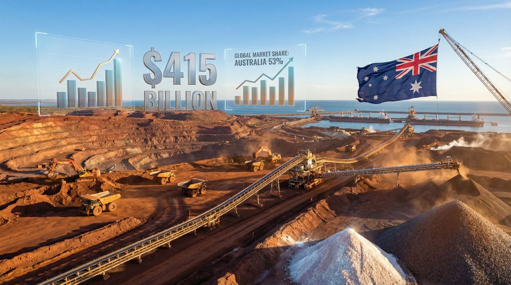 Australia Powers Global Mineral Boom: Markets & Economics