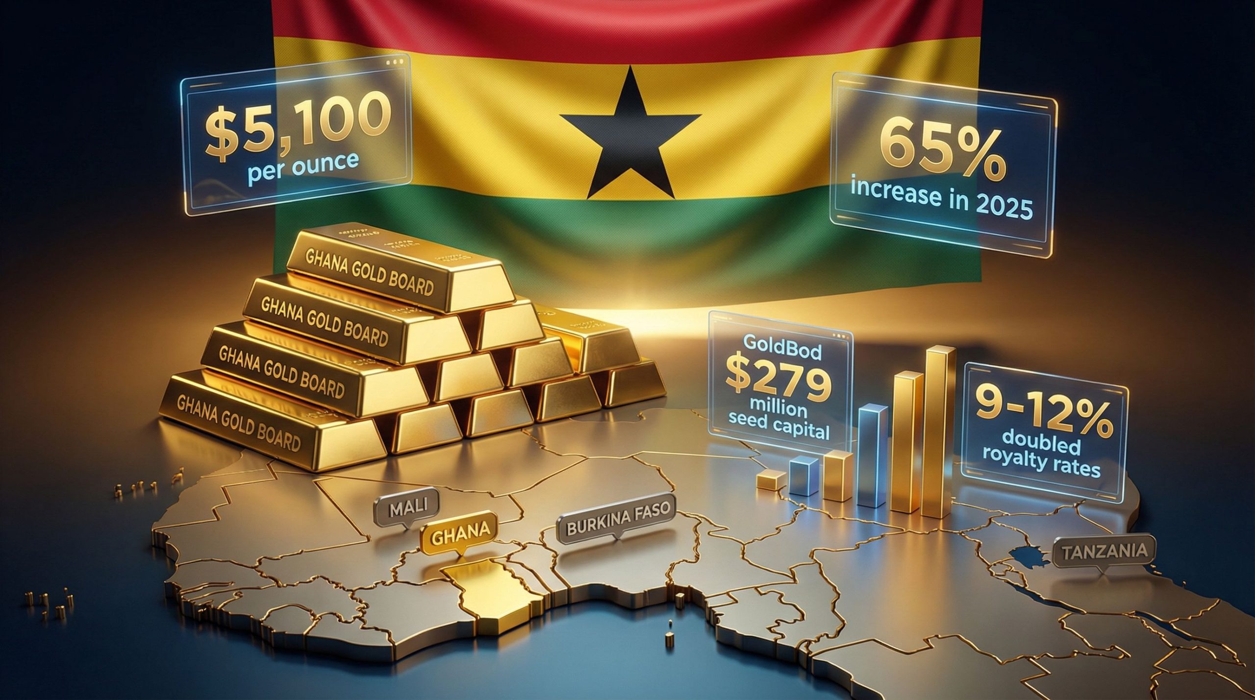 Ghana's Gold Mining Resource Control Policy Changes