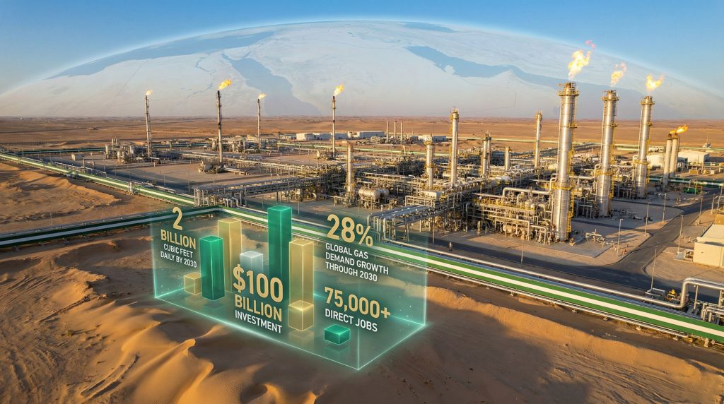 Saudi Aramco Jafurah: $100B Gas Project Economics