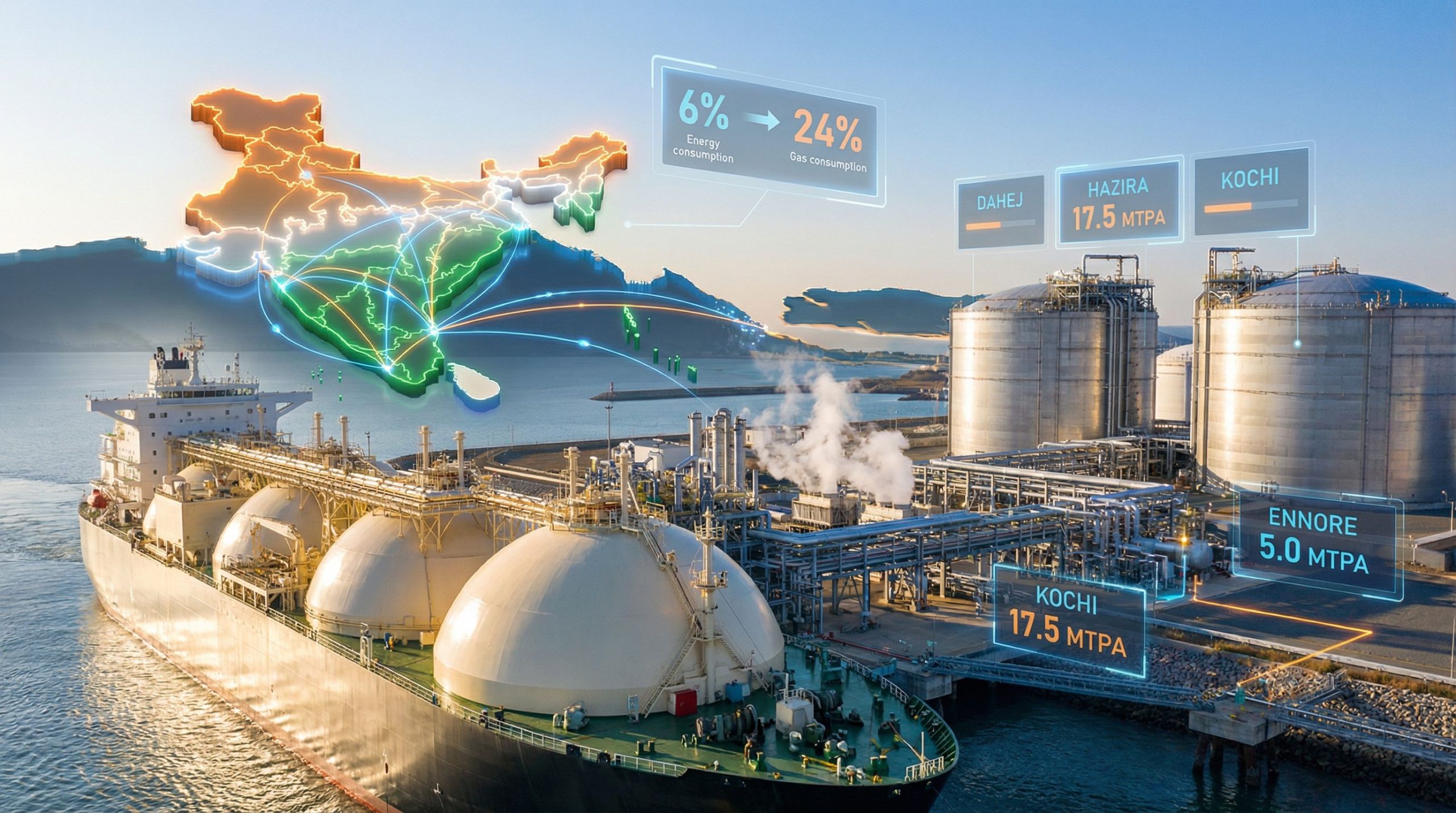 India Will Buy US LNG If Offered at Reasonable Price