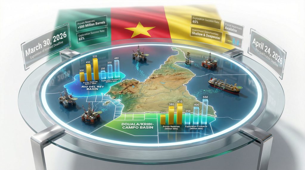 Cameroon Oil Exploration Licensing Round 2026