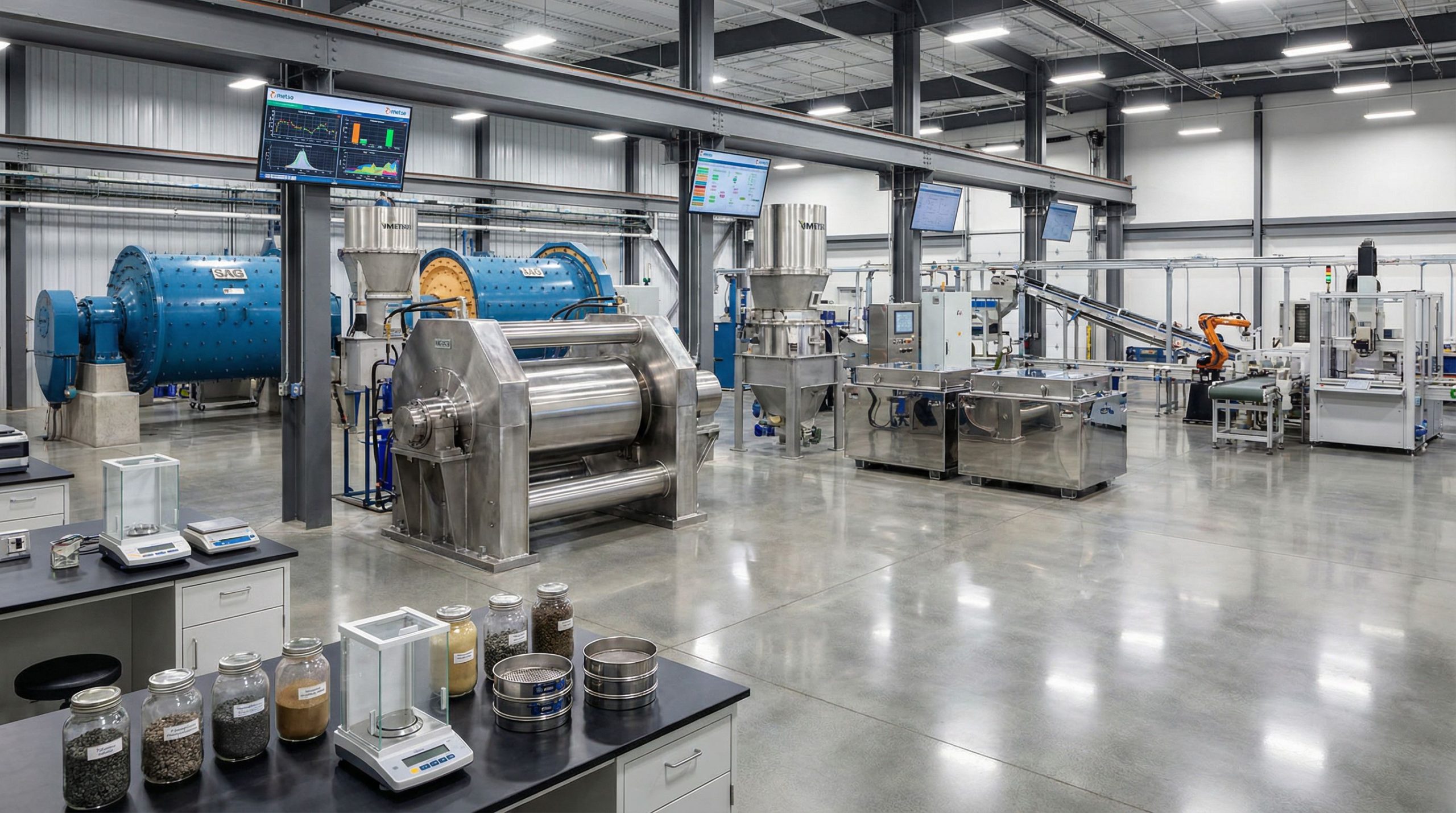 Metso Test Centre Pennsylvania: Mining Process Testing