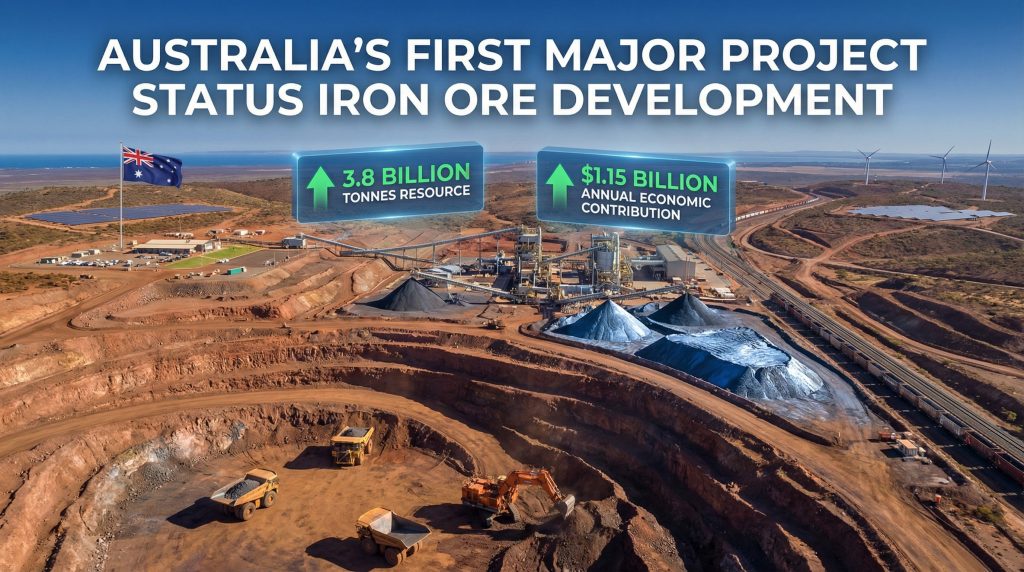 Razorback Iron Ore Gets Major Project Status