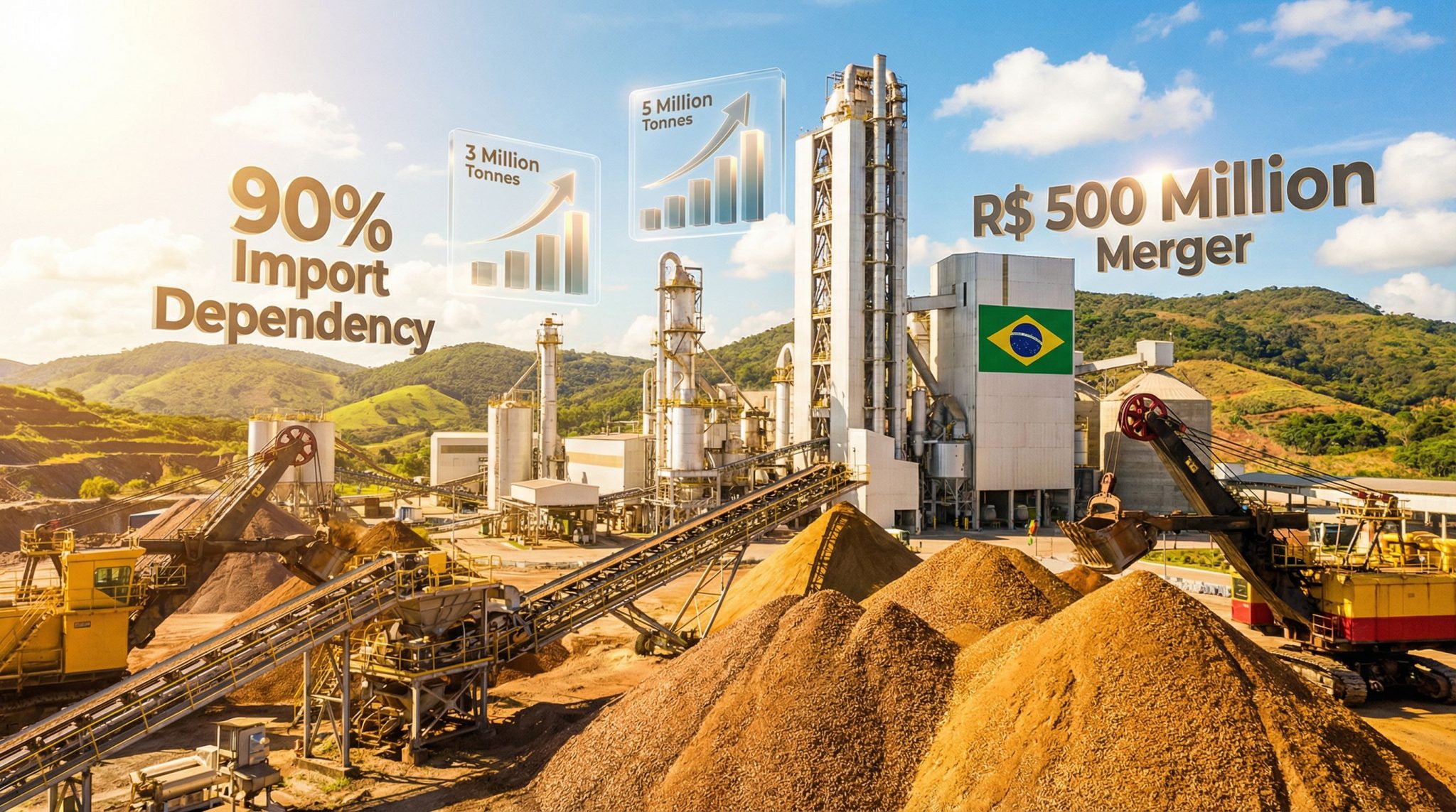 Massari Fértil & Morro Verde Merge: R$500M Fertilizer Giant